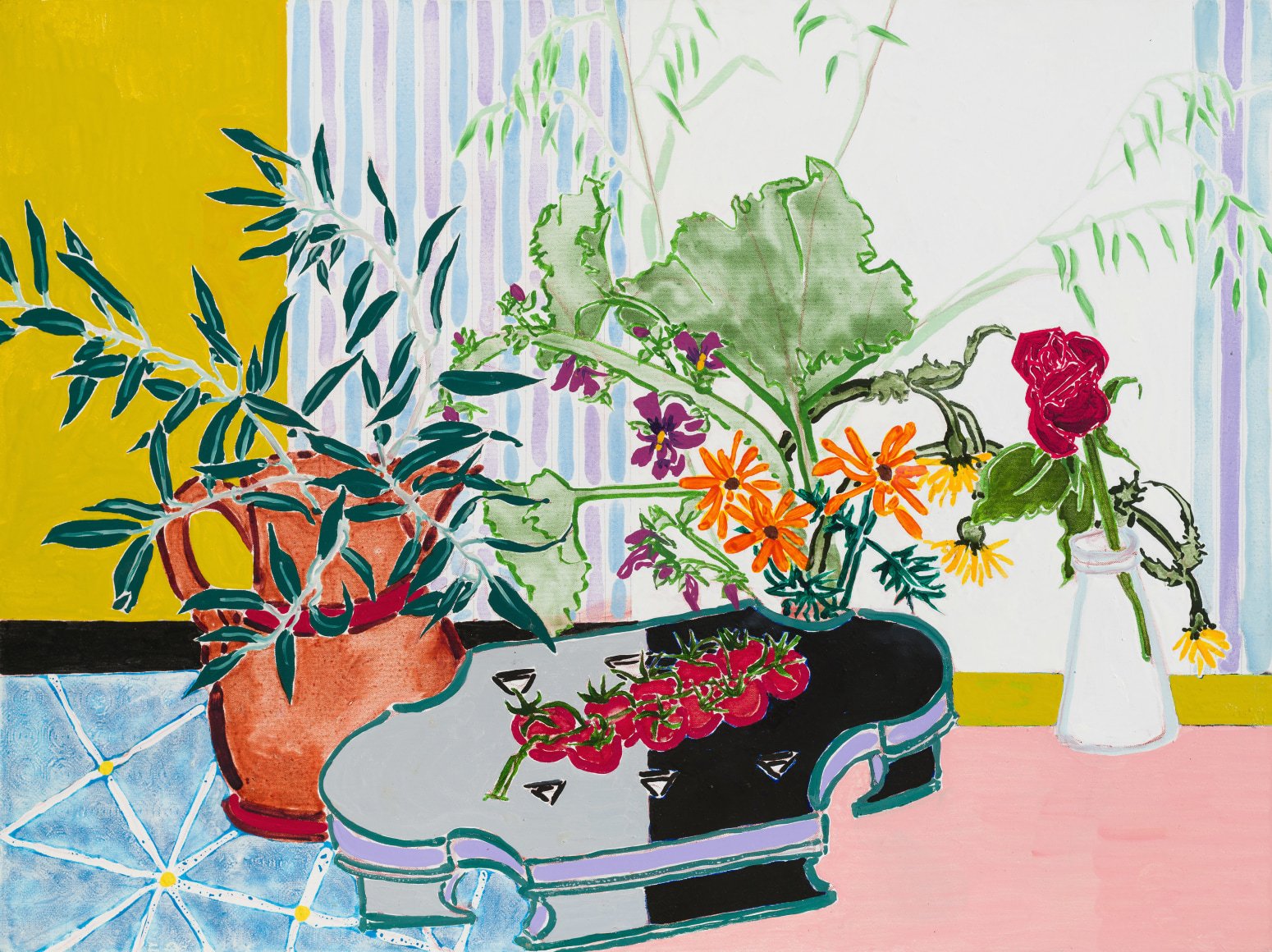 Robert Kushner: Antella Windows and Curtains - - Exhibitions - DC Moore ...