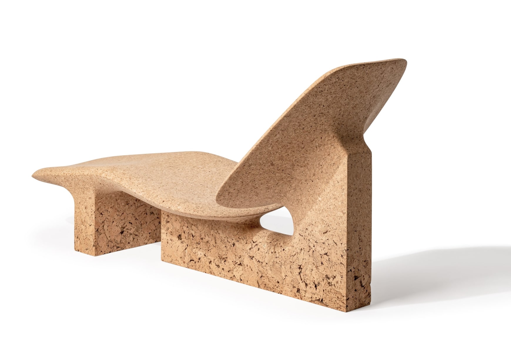 Made in Situ by Noé Duchaufour-Lawrance - Burnt Cork Chaise Longue - Works - Demisch Danant