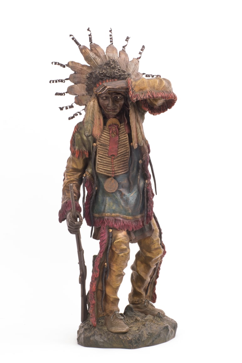 Indian Chief - Sculptures - Ophir Gallery - Specializing in Tiffany ...