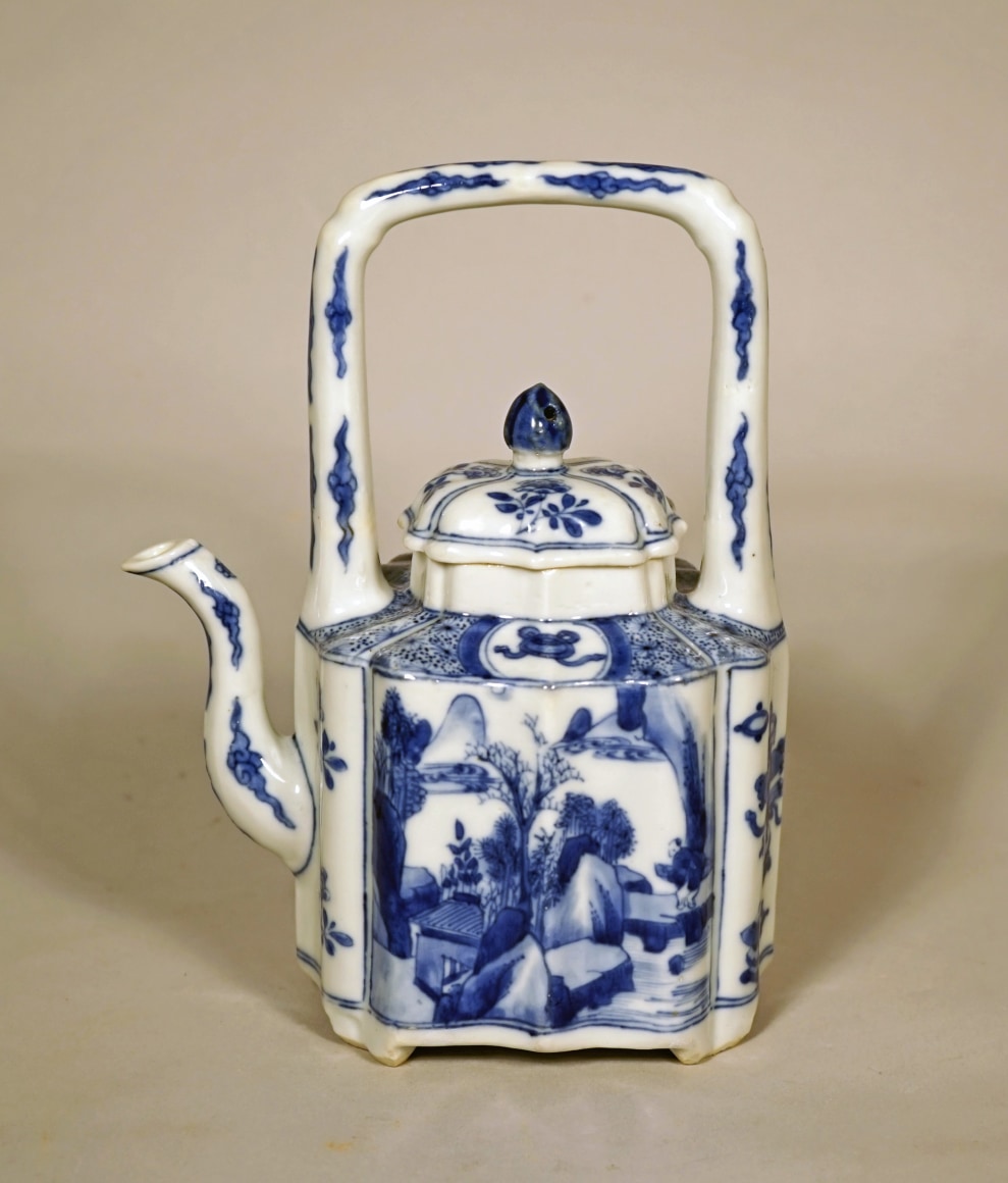 Chinese Blue and White Porcelain Teapot - - Catalogue - Ralph M. Chait ...