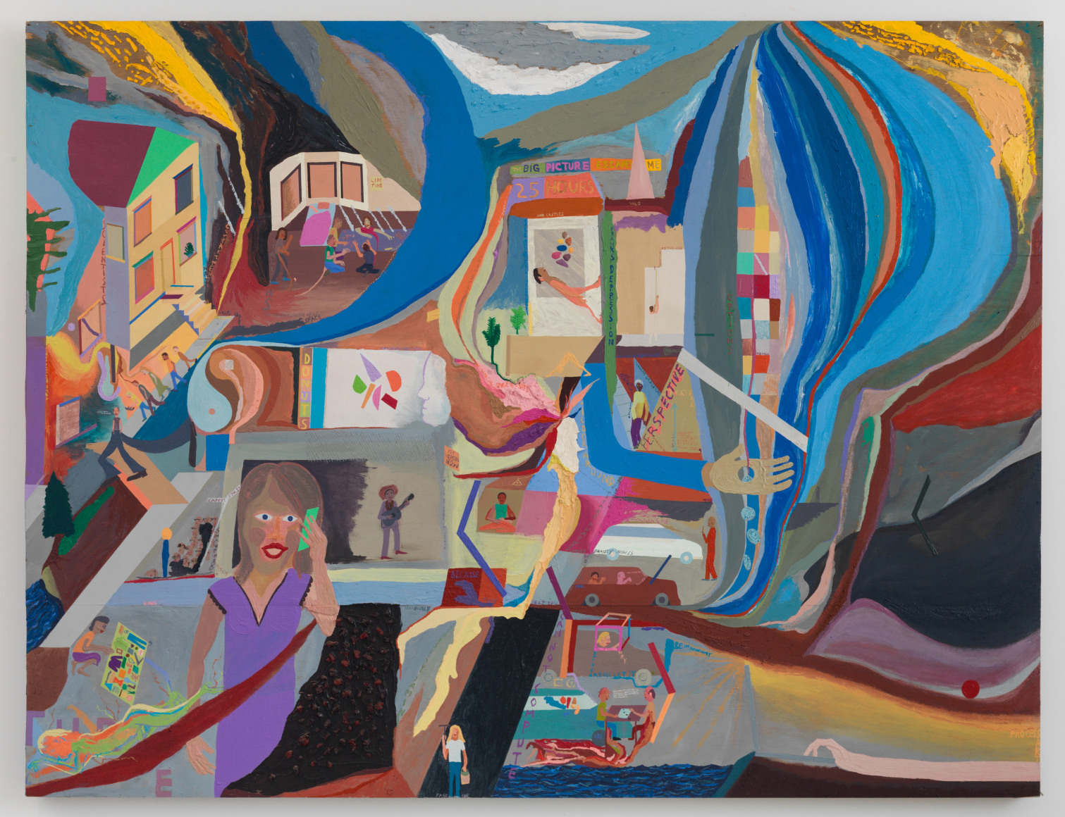 Chris Johanson - Possibilities - Exhibitions - Mitchell-Innes & Nash