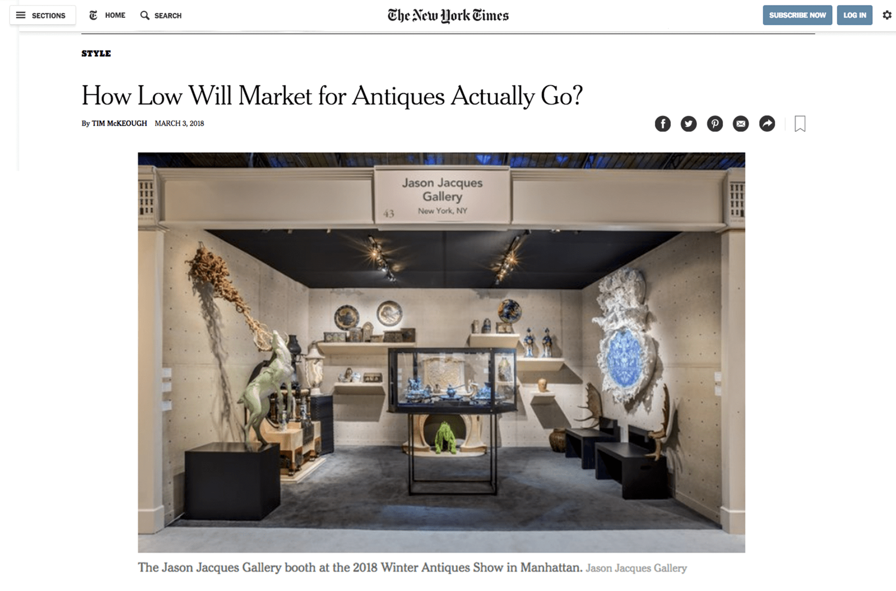 How Low Will The Market For Antiques Actually Go News Jason