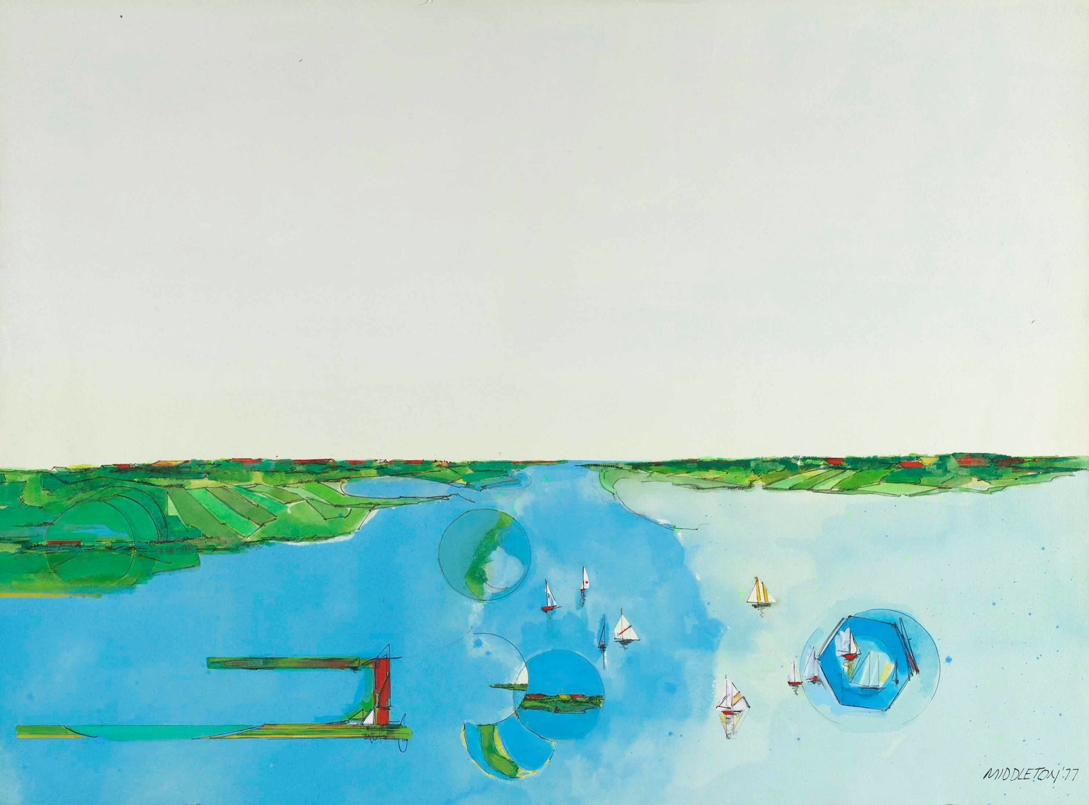 Sam Middleton - - Exhibitions - Spanierman Modern