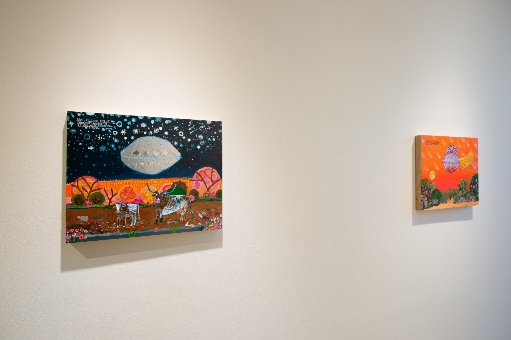 Esther Pearl Watson: Generating Auras - Exhibitions - Andrew Edlin Gallery