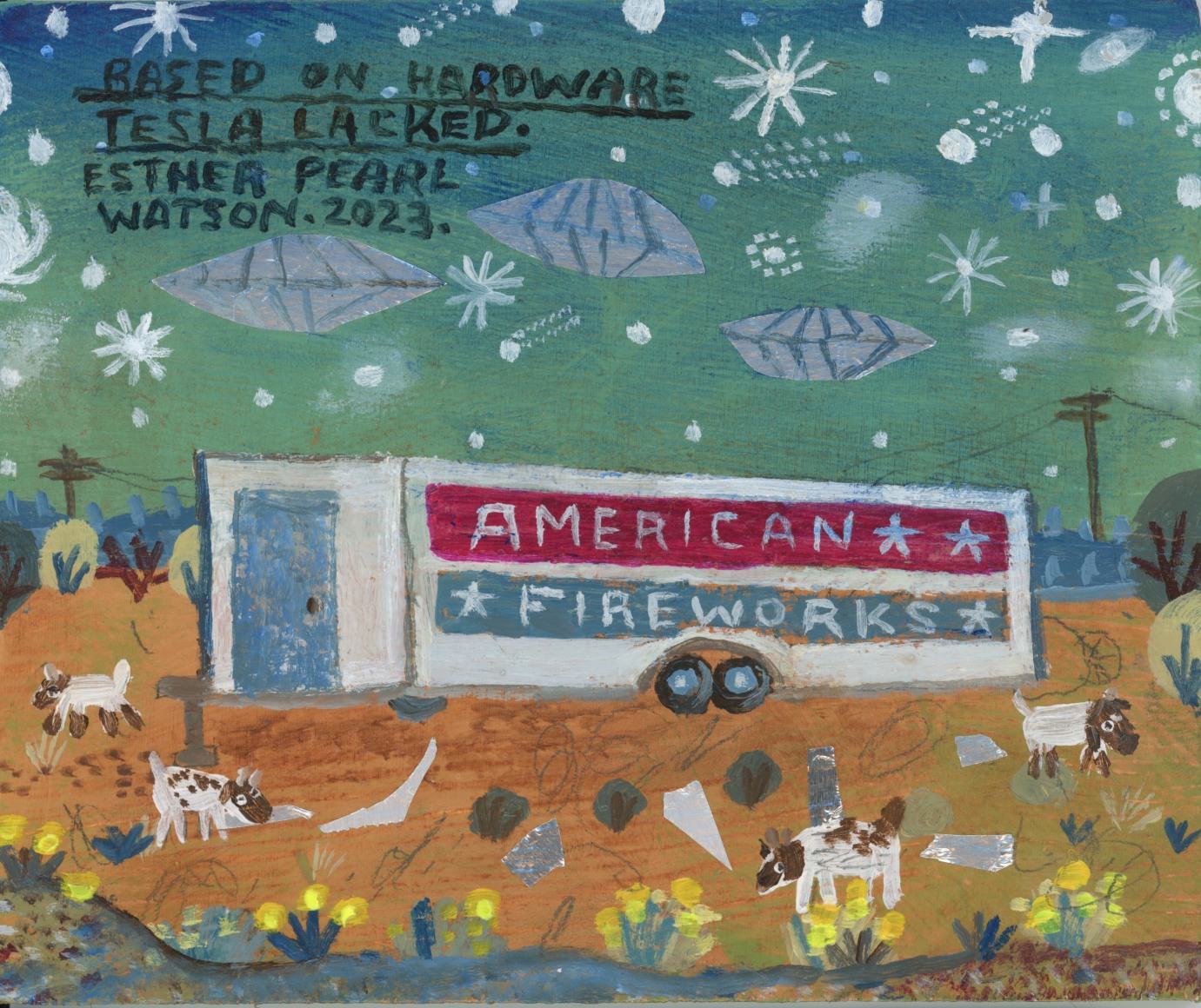 Esther Pearl Watson - Artists - Andrew Edlin Gallery