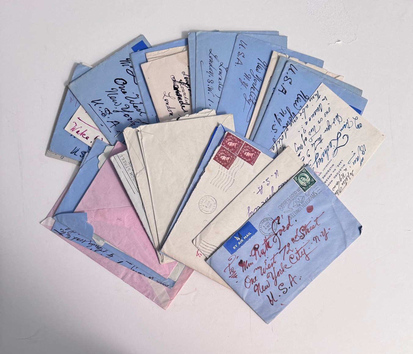 STEPHEN TENNANT LETTERS - 41 autograph letters signed (‘Stephen’ or ‘S ...