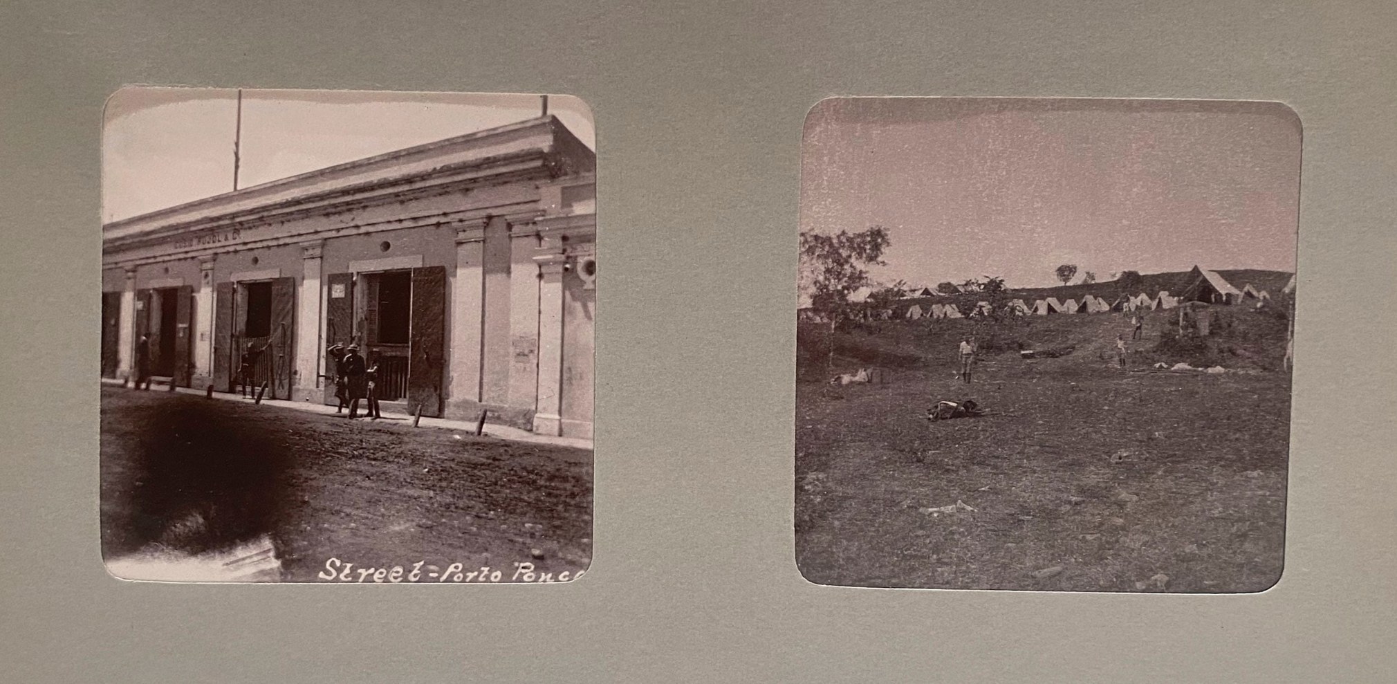 RARE ALBUM OF PUERTO RICO SPANISH AMERICAN WAR PHOTOGRAPHS, 1898 ...