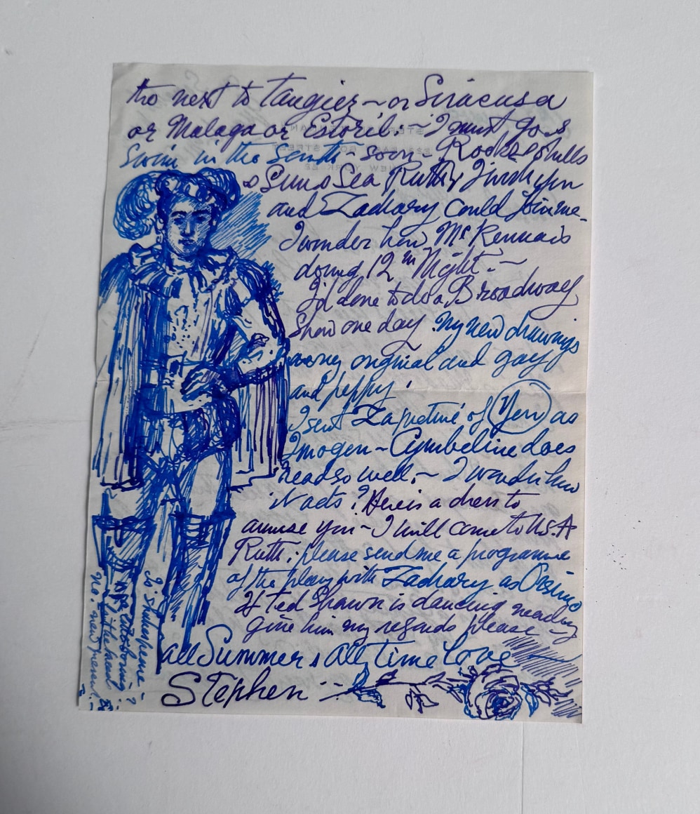 STEPHEN TENNANT LETTERS - 41 autograph letters signed (‘Stephen’ or ‘S ...