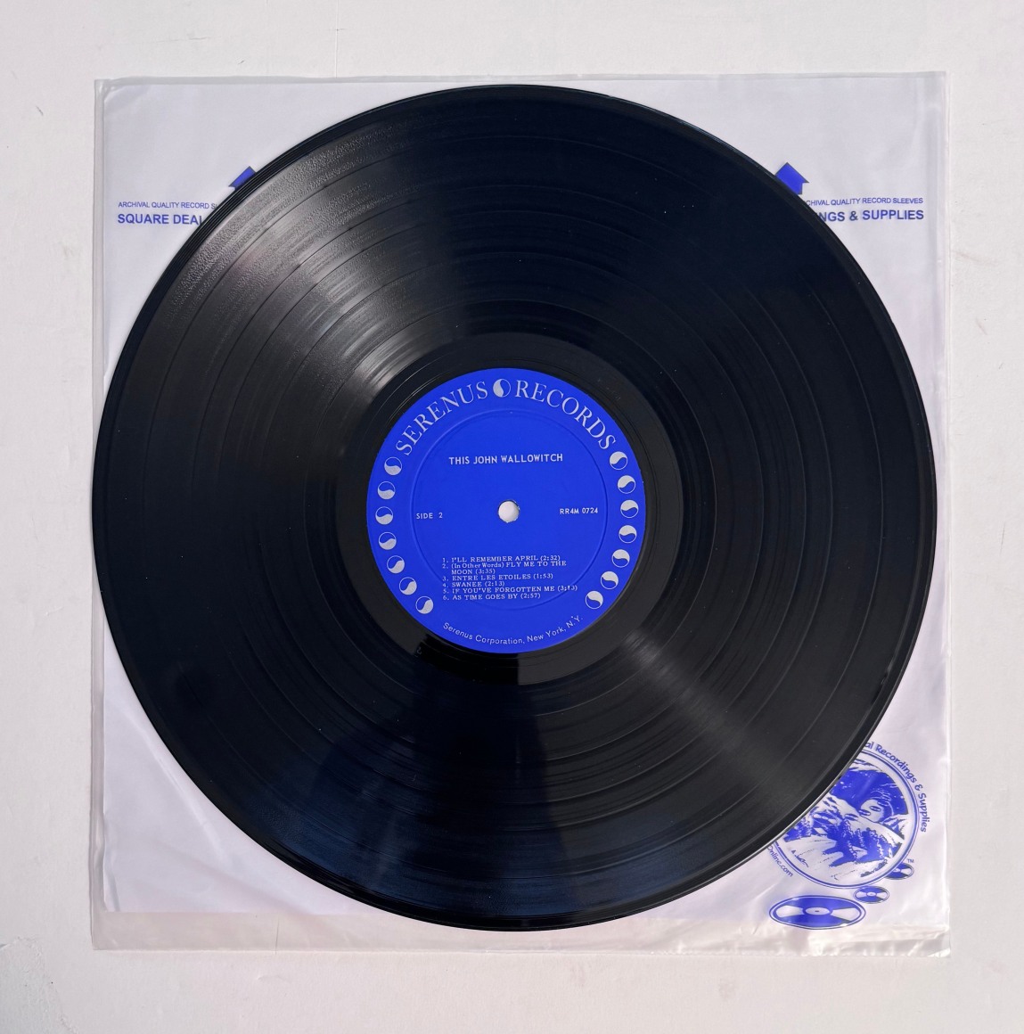 THIS IS JOHN WALLOWITCH VINYL - ANDY WARHOL PHOTOGRAPH - Original ...