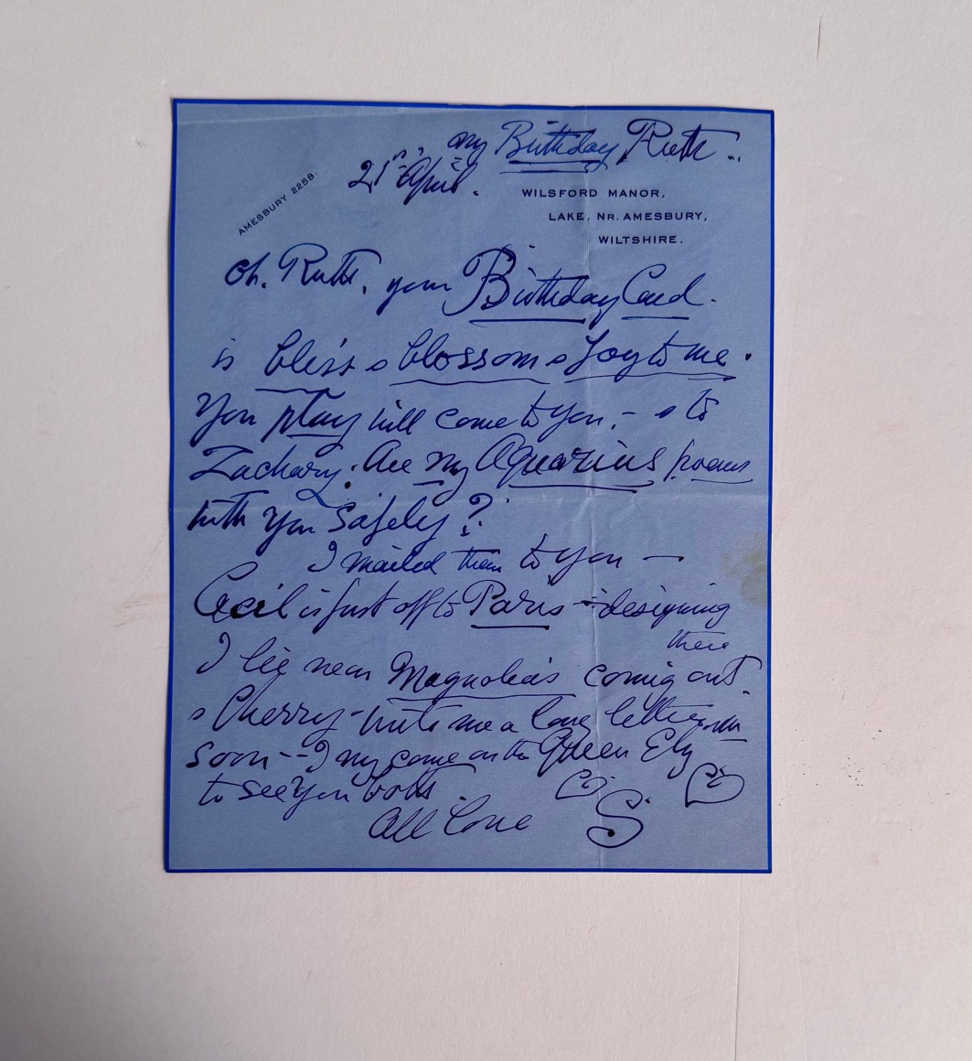 STEPHEN TENNANT LETTERS - 41 autograph letters signed (‘Stephen’ or ‘S ...