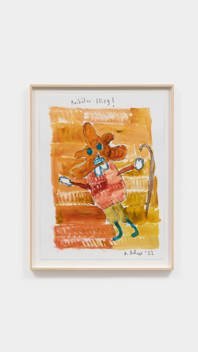 André Butzer - Thüringer Wald (Works on Paper 2001–2022) - Exhibitions ...