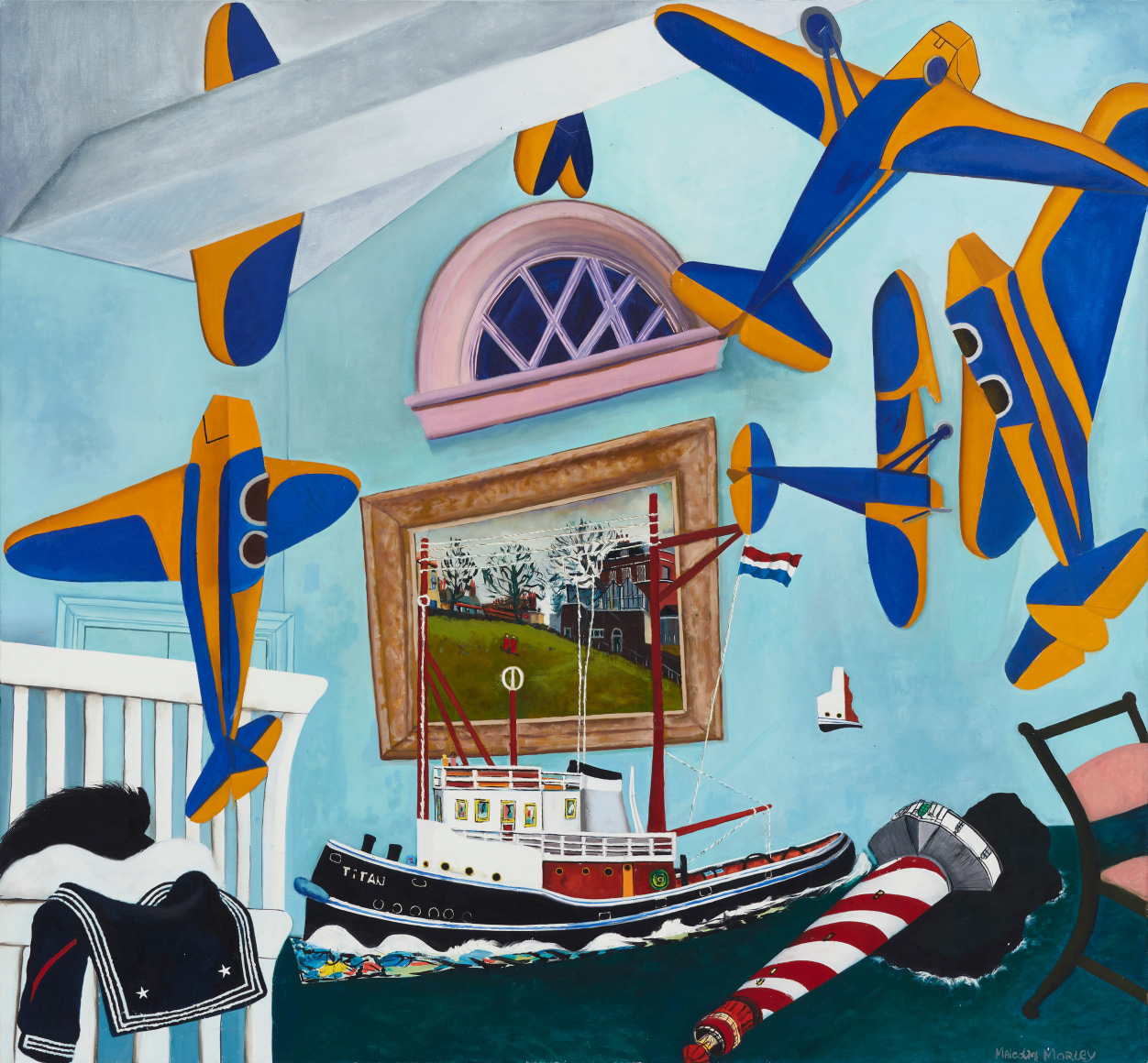 Malcolm Morley - Painting as Model - Exhibitions - Petzel Gallery