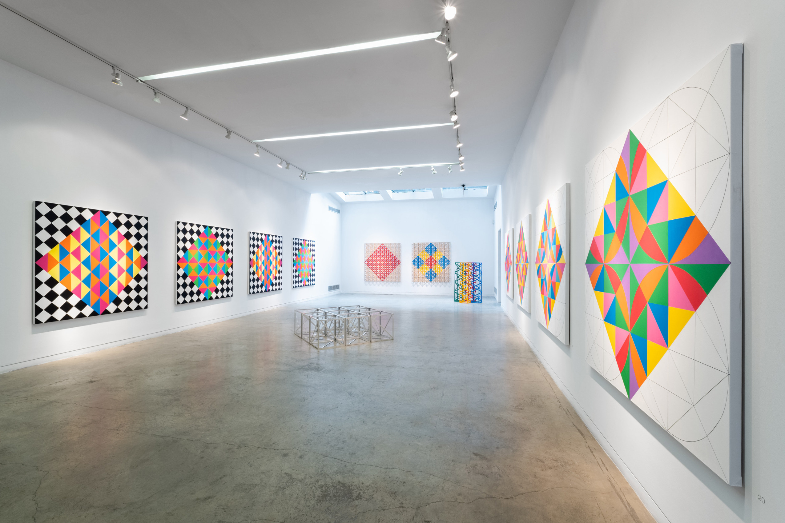 Rasheed Araeen - Recent Works - Exhibitions - Aicon Art