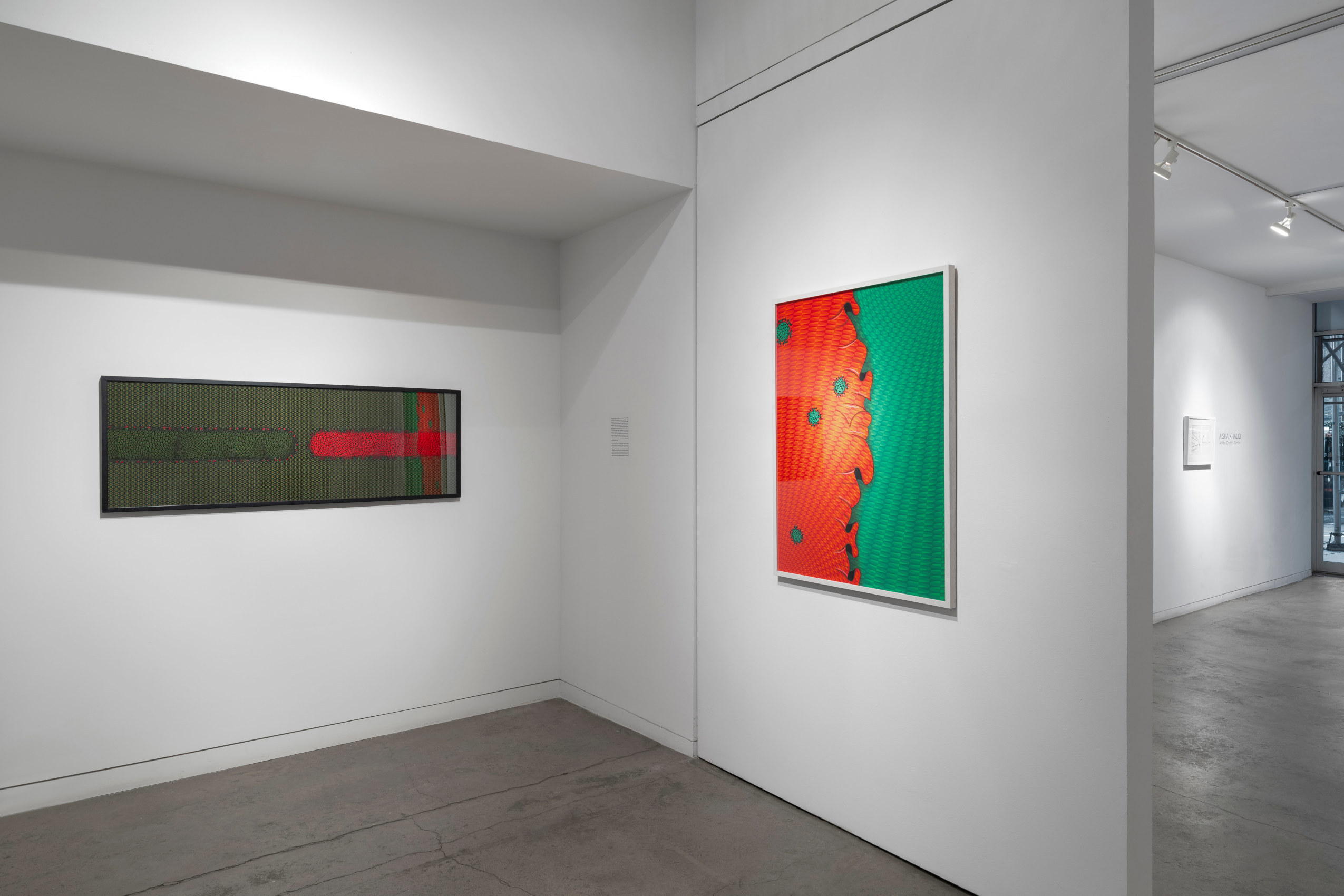 Aisha Khalid - At the Circle's Center - Exhibitions - Aicon Art