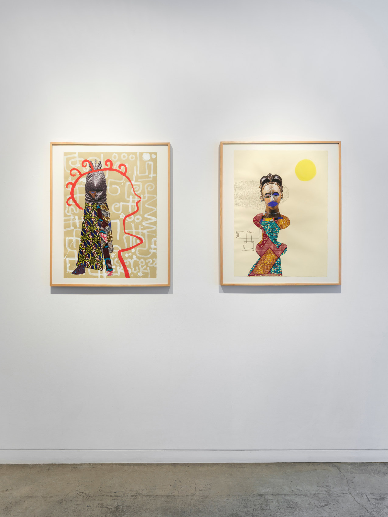 Victor Ekpuk - I am My Ancestor's Essence - Exhibitions - Aicon Art