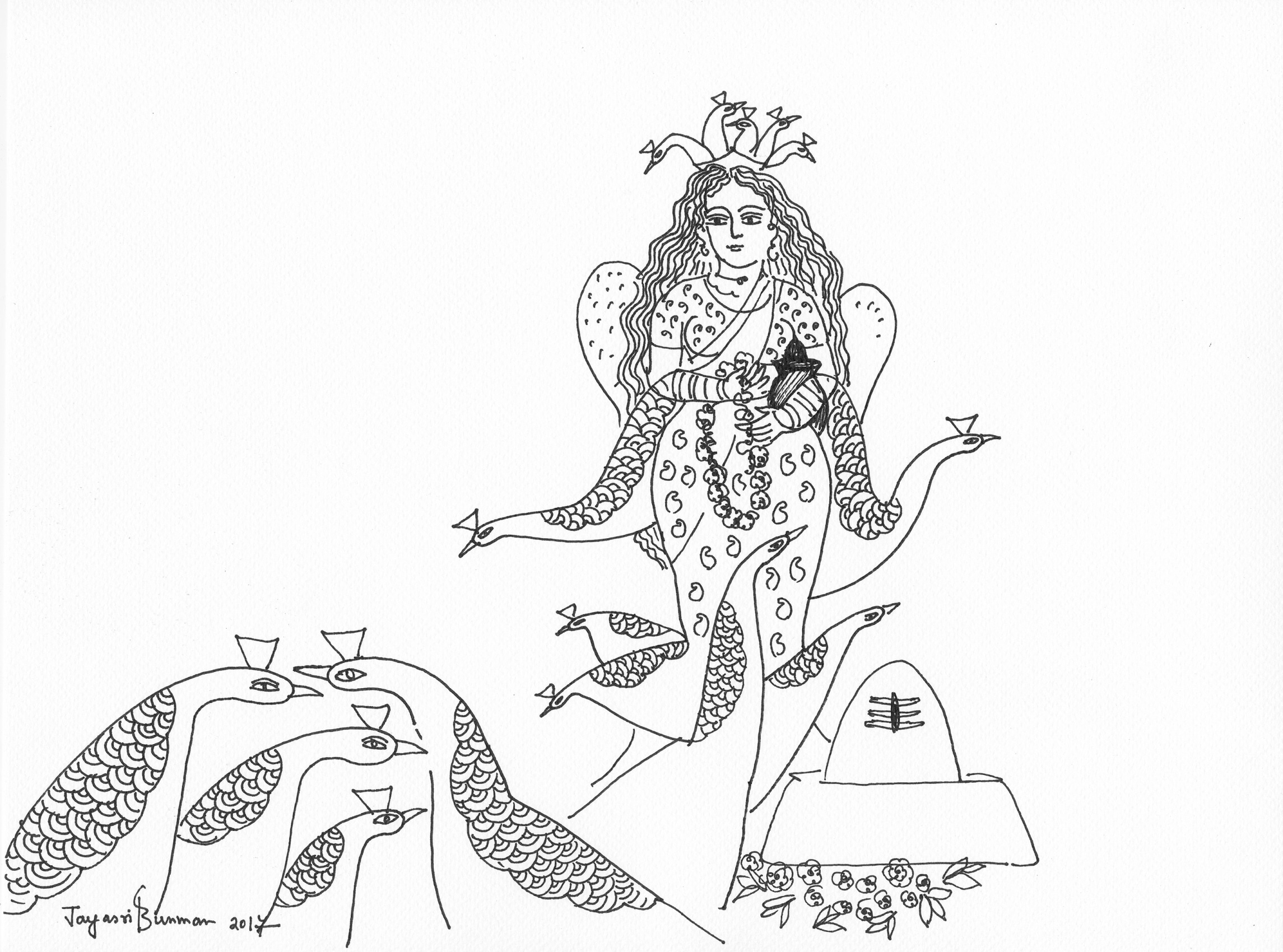 Jayasri Burman - Born of Fire: A Tale for Our Times - Exhibitions ...