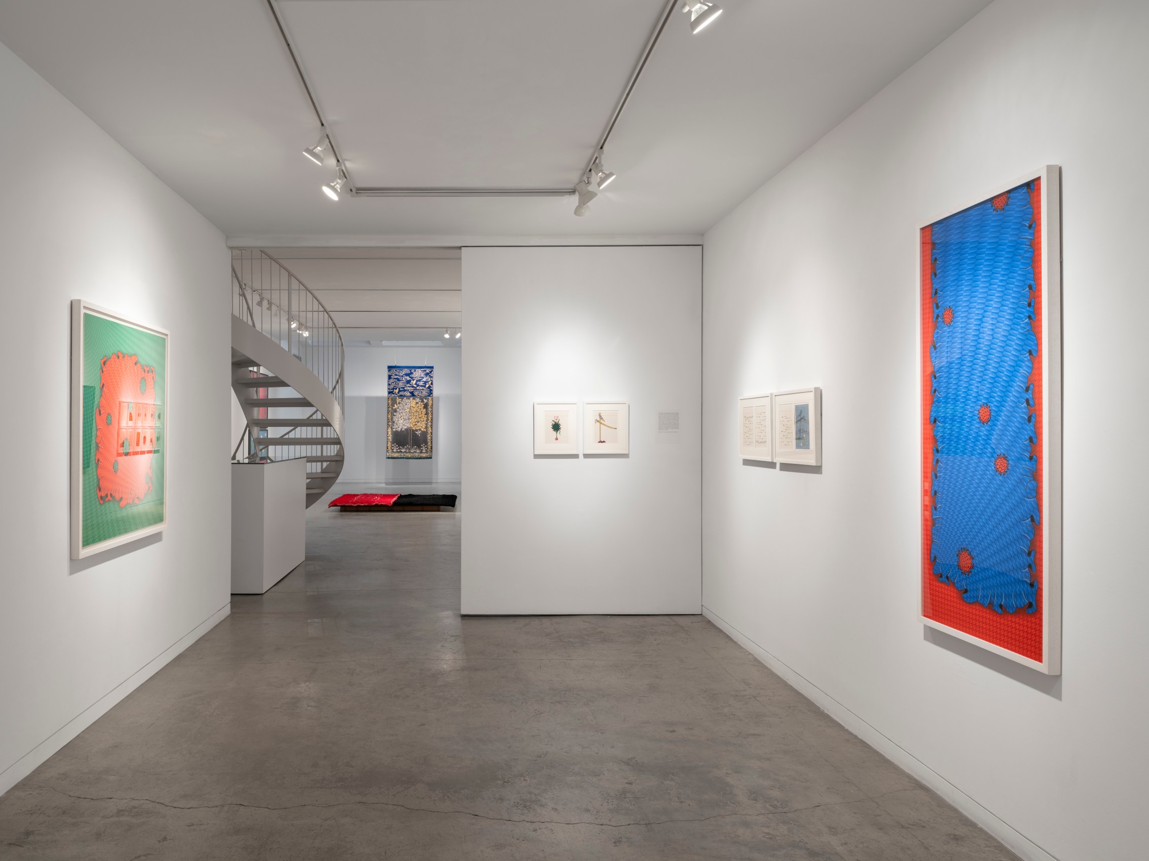 Aisha Khalid - At the Circle's Center - Exhibitions - Aicon Art