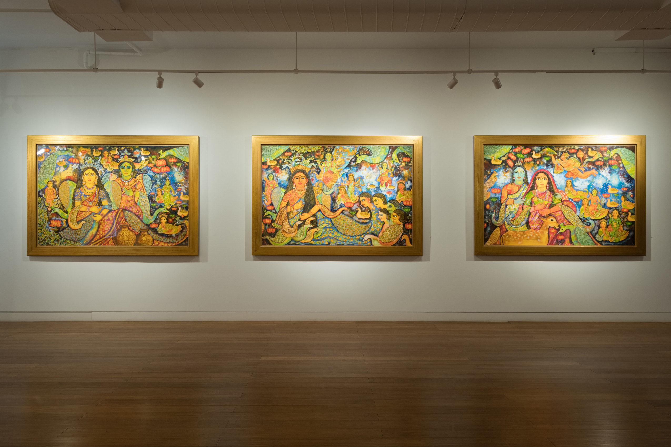 Jayasri Burman - Born of Fire: A Tale for Our Times - Exhibitions ...