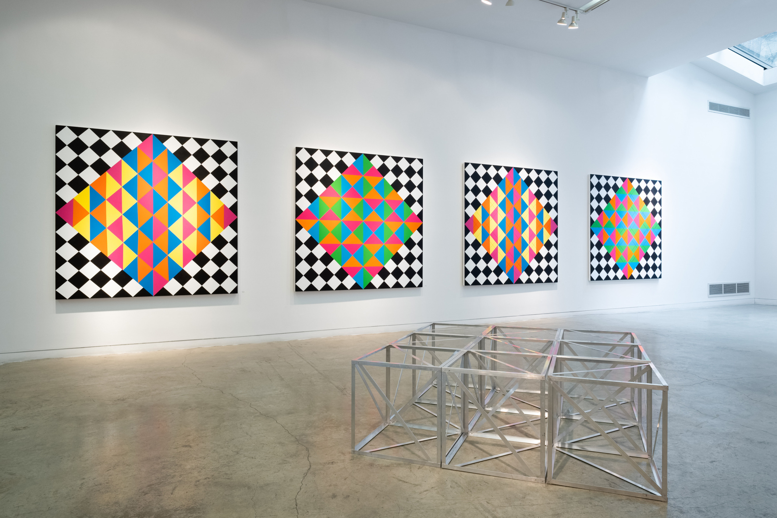Rasheed Araeen - Recent Works - Exhibitions - Aicon Art