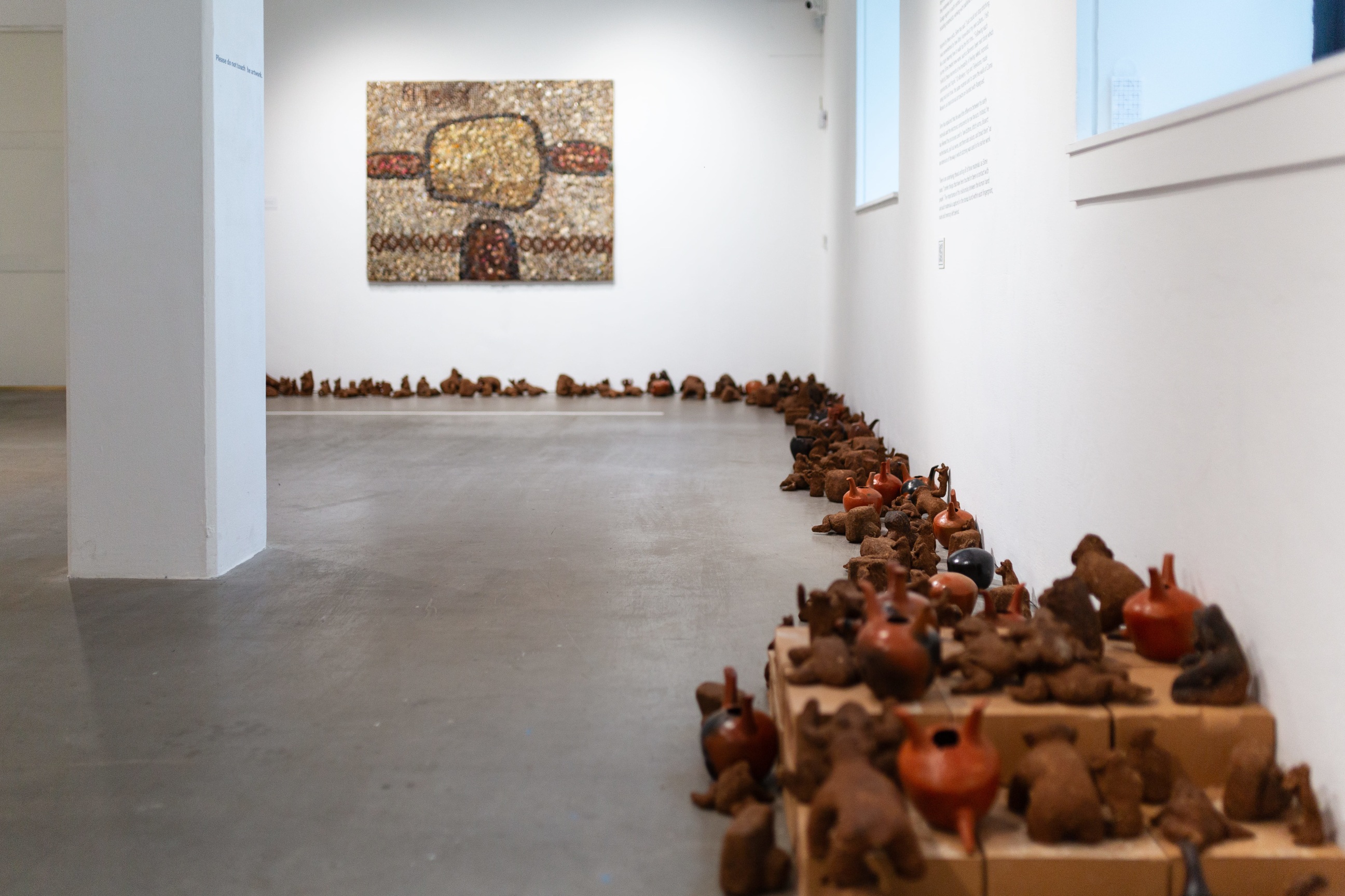 Elias Sime at Arnolfini - Elias Sime: Eregata እርጋታ - Public Exhibitions - James Cohan