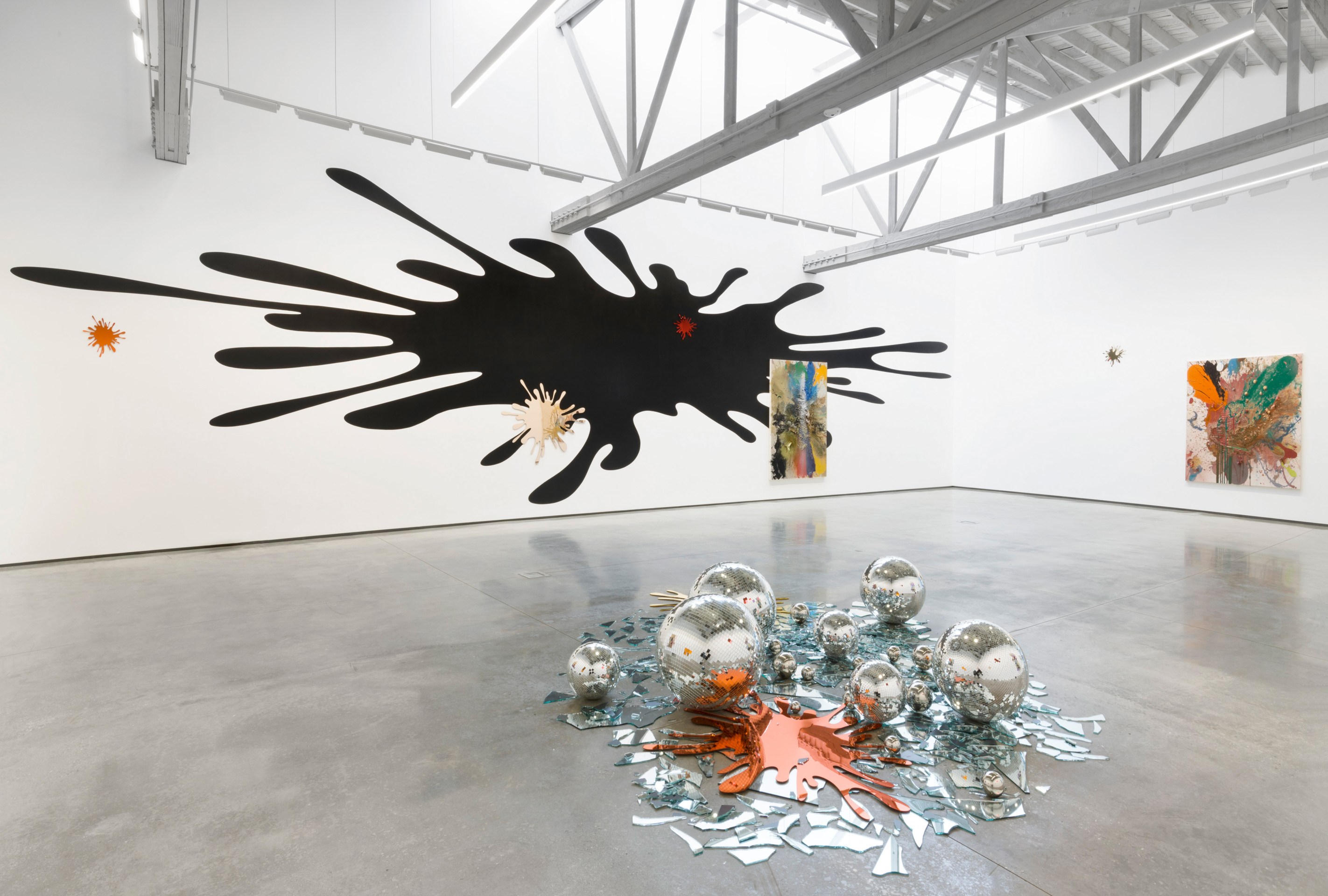 John Armleder - Sh/Ash/Lash/Splash - Exhibitions - David Kordansky Gallery