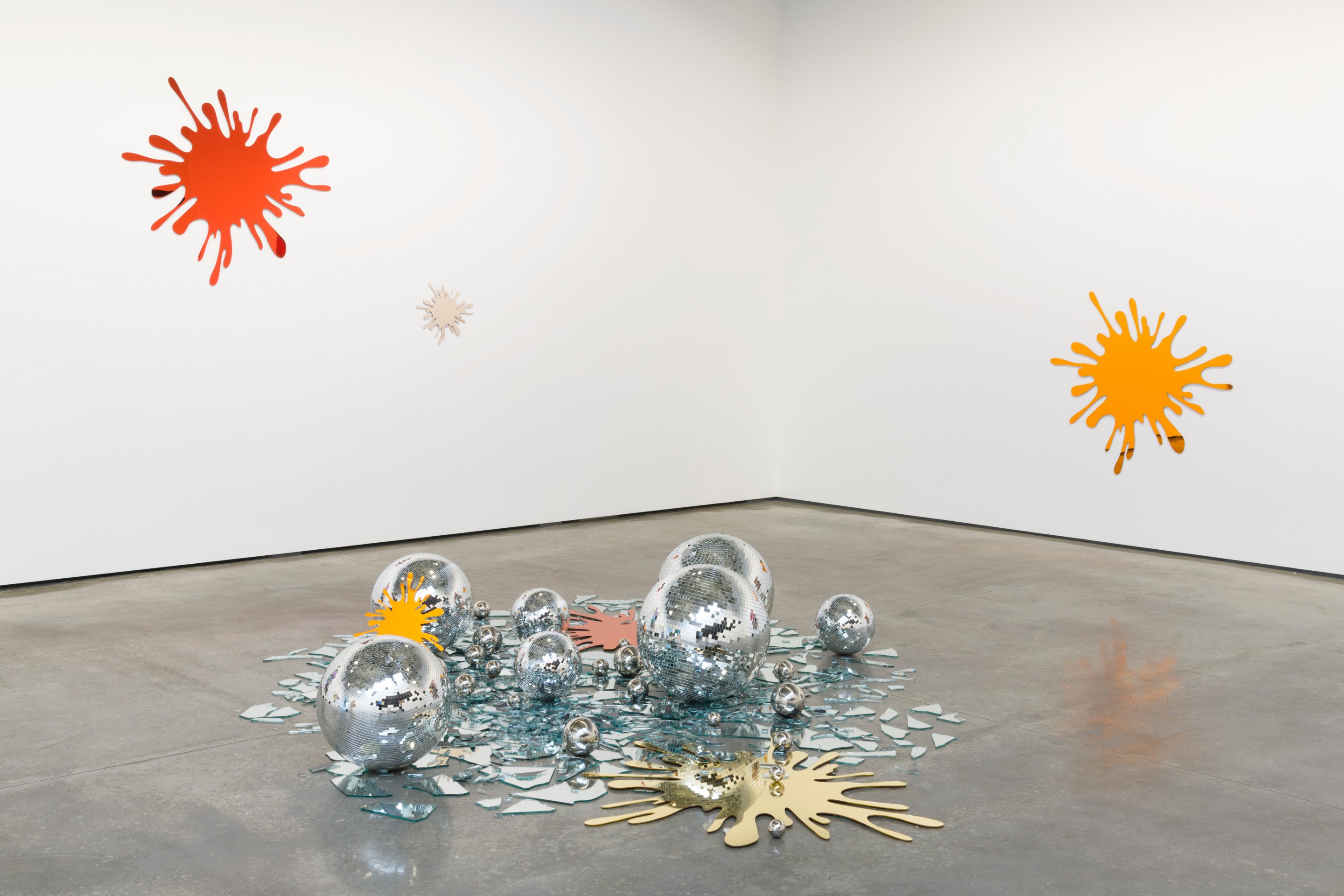 John Armleder - Sh/Ash/Lash/Splash - Exhibitions - David Kordansky Gallery