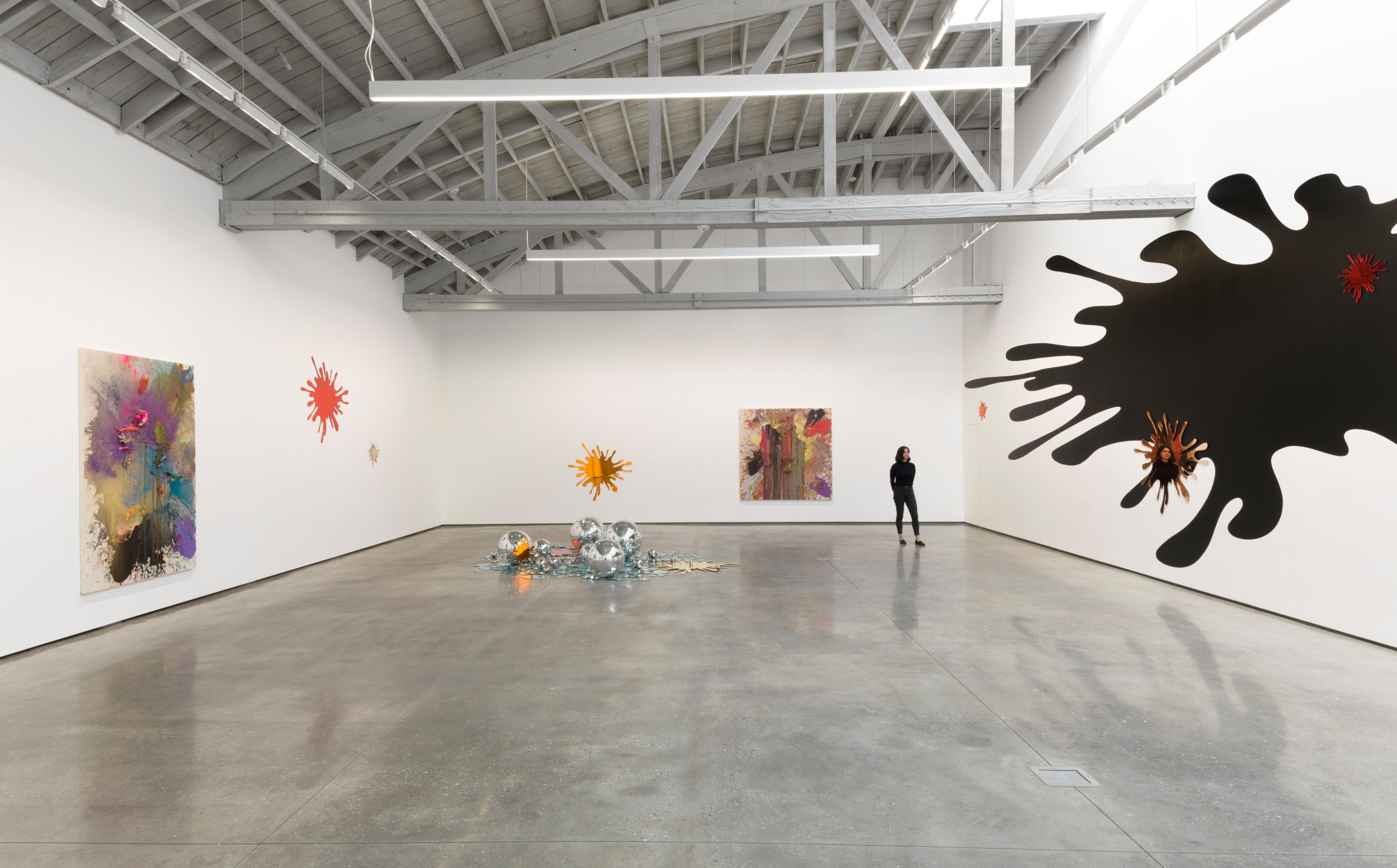 John Armleder - Sh/Ash/Lash/Splash - Exhibitions - David Kordansky Gallery