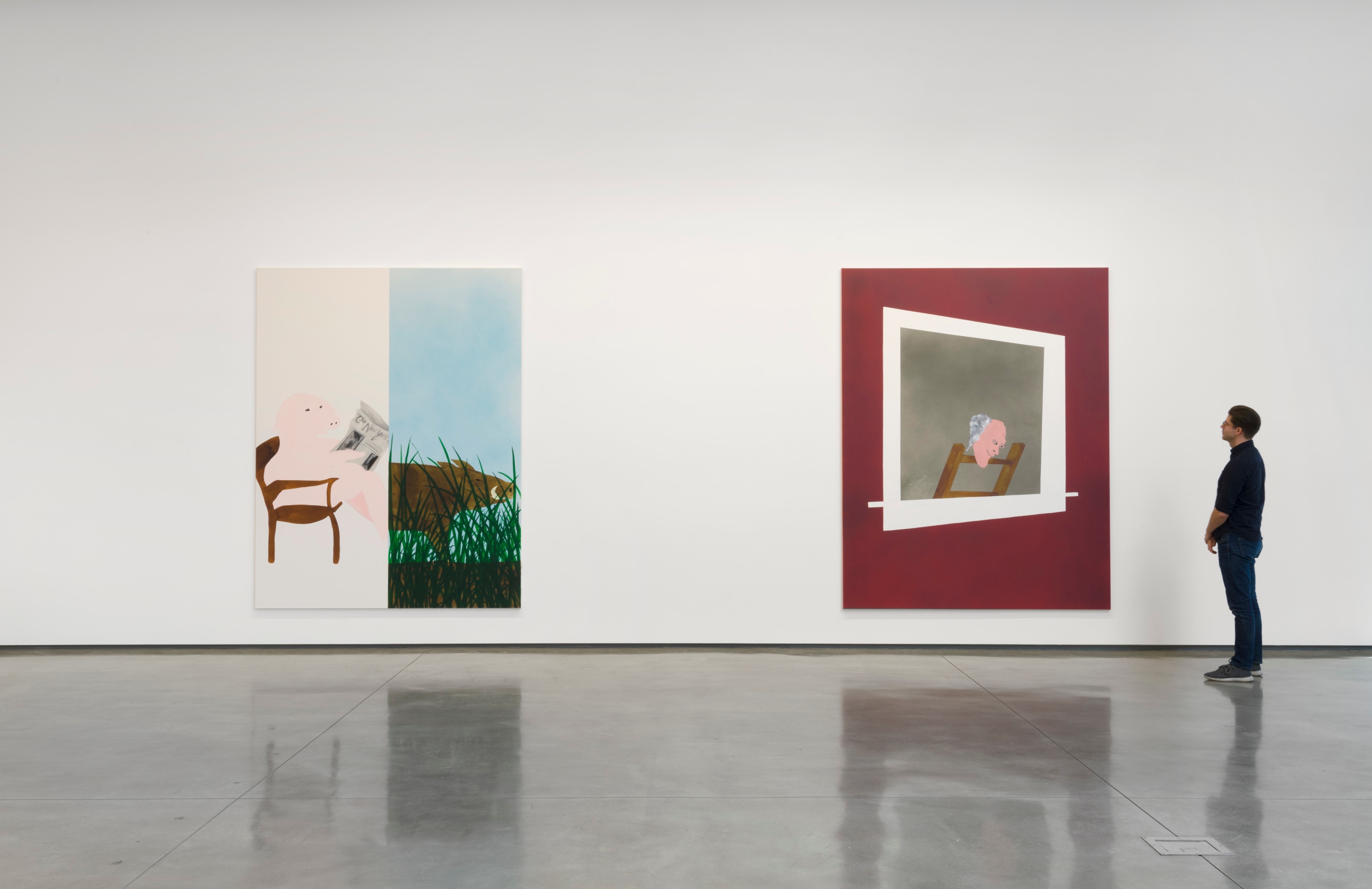 Calvin Marcus - GO HANG A SALAMI IM A LASAGNA HOG - Exhibitions - David ...