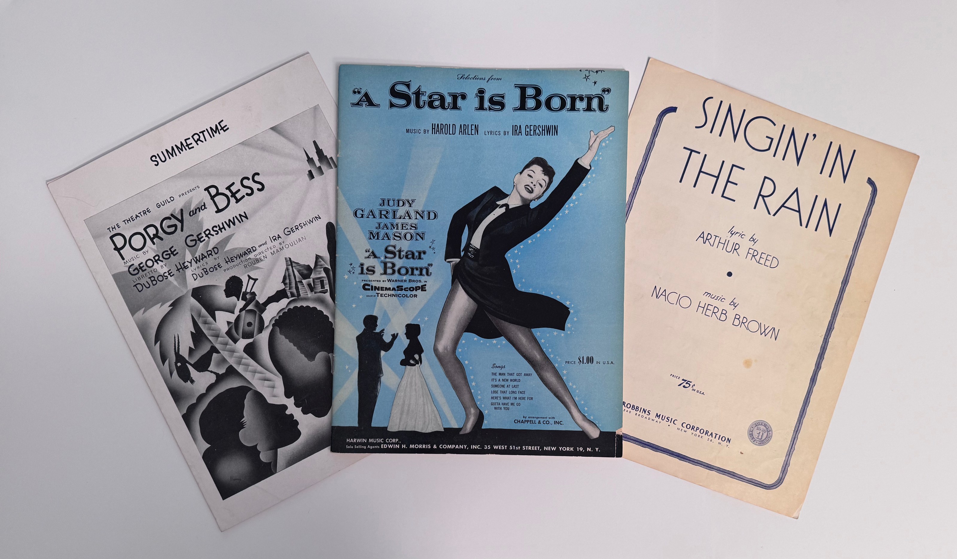 HAROLD ARLEN’S SHEET MUSIC COLLECTION OF AT LEAST 100 EXAMPLES - SOLD ...