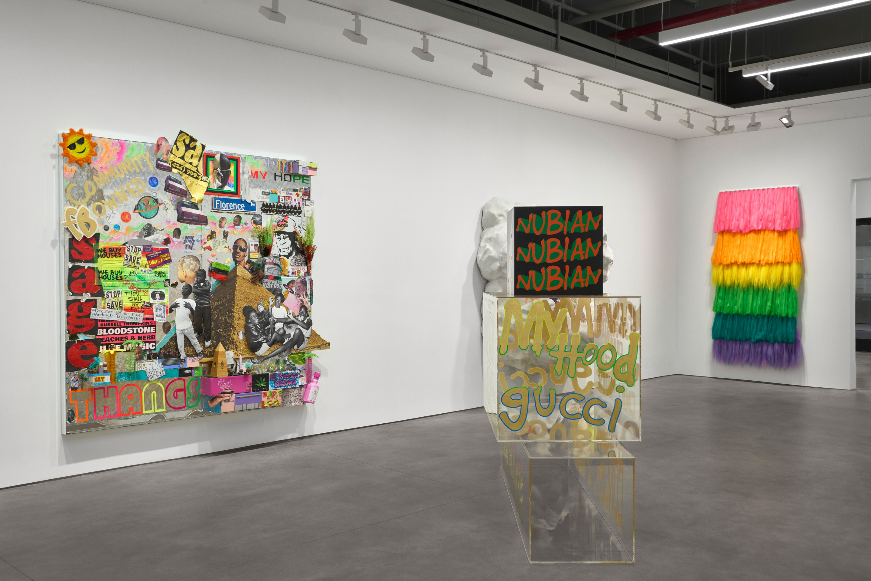 Lauren Halsey - - Exhibitions - David Kordansky Gallery