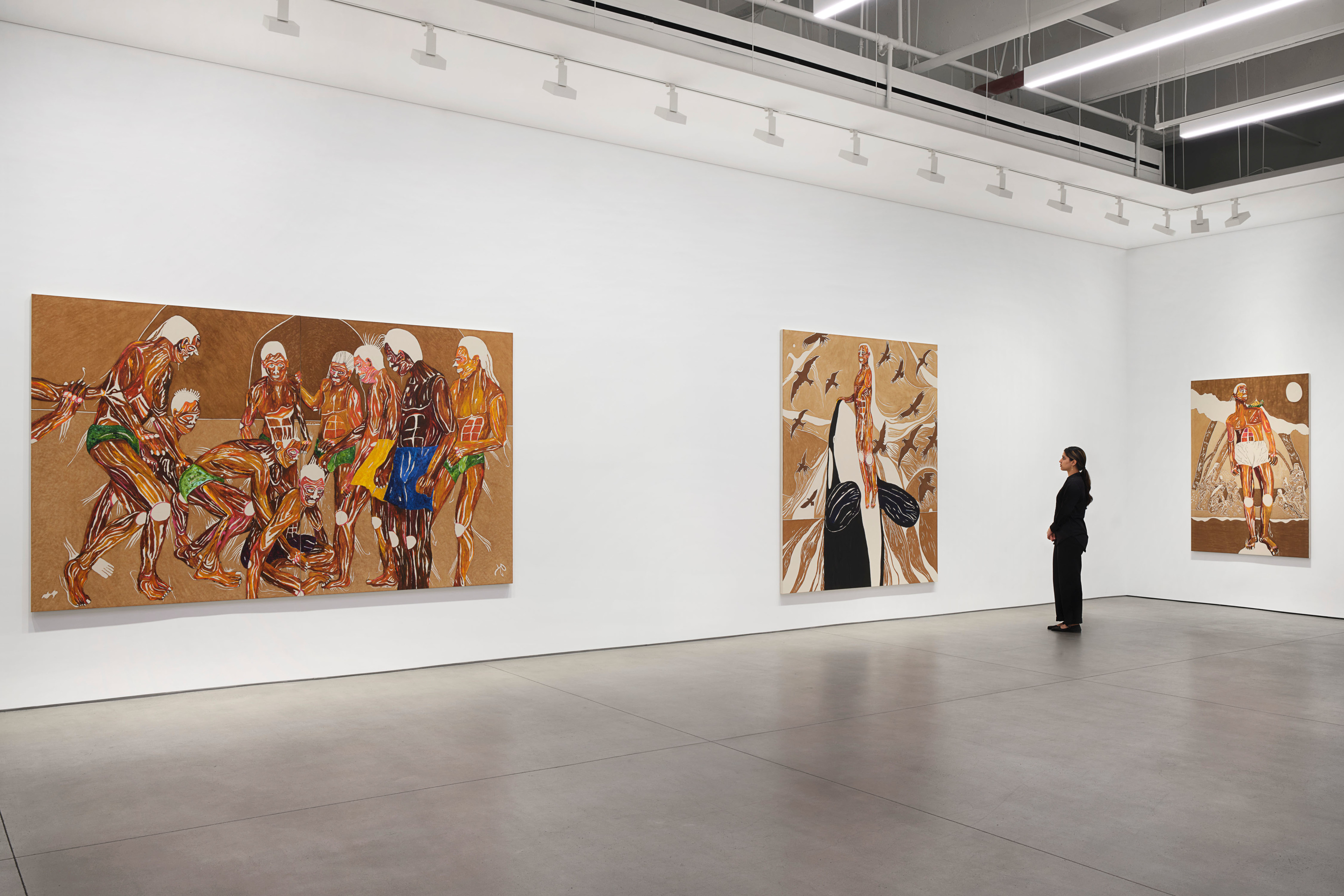 Chase Hall - The Bathers - Exhibitions - David Kordansky Gallery