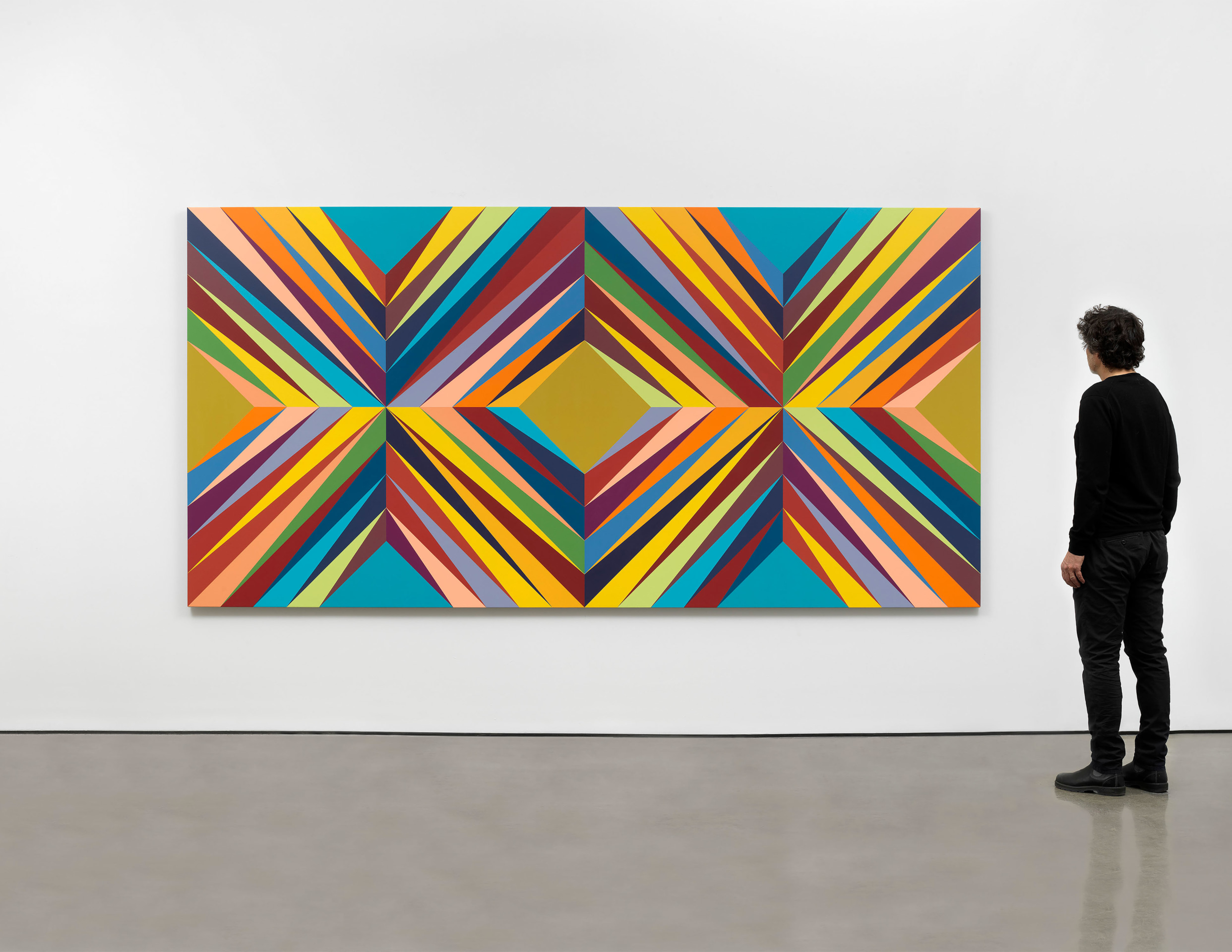Odili Donald Odita - Degrees of Separation - Exhibitions - David ...