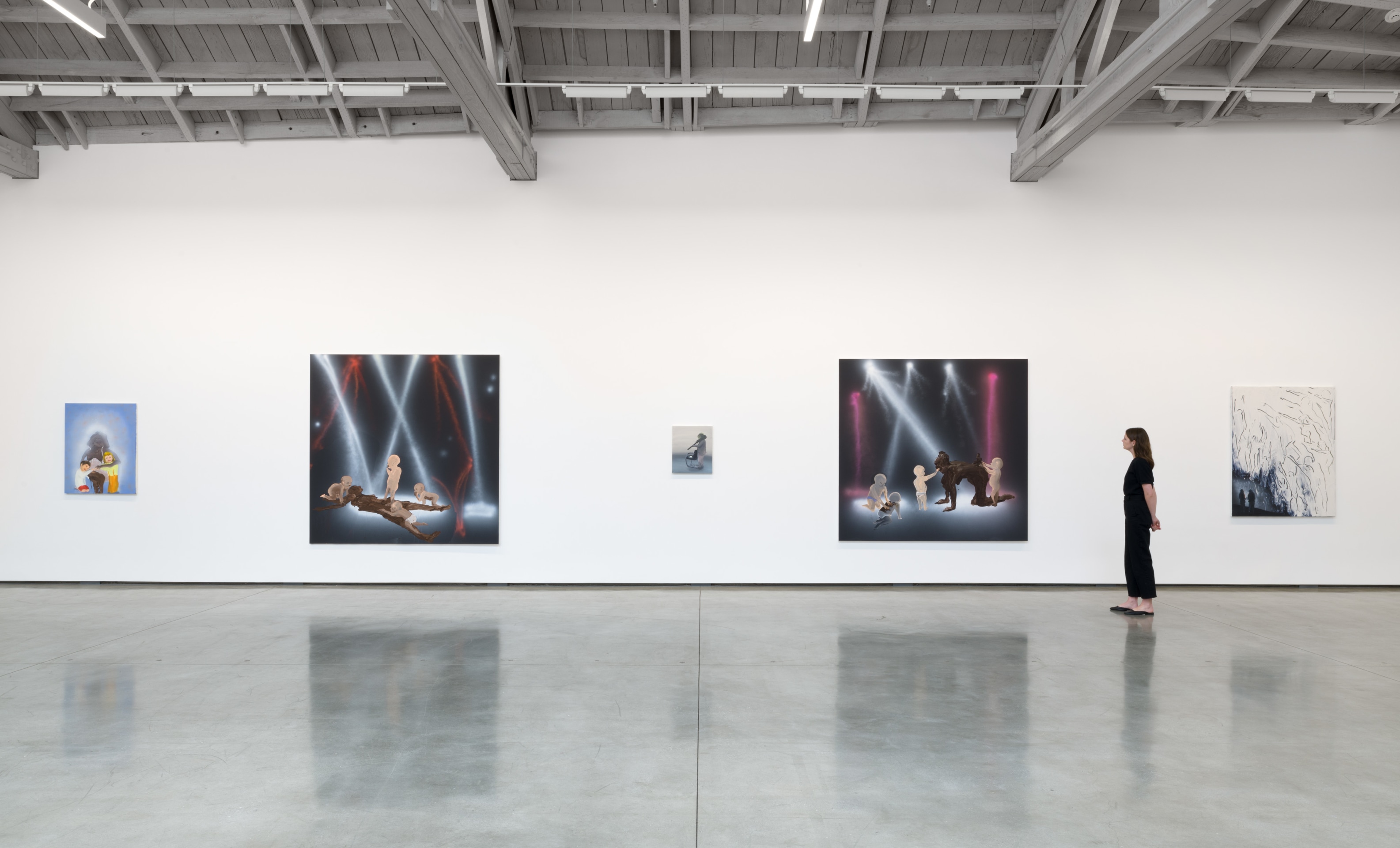 Tala Madani - Shit Moms - Exhibitions - David Kordansky Gallery