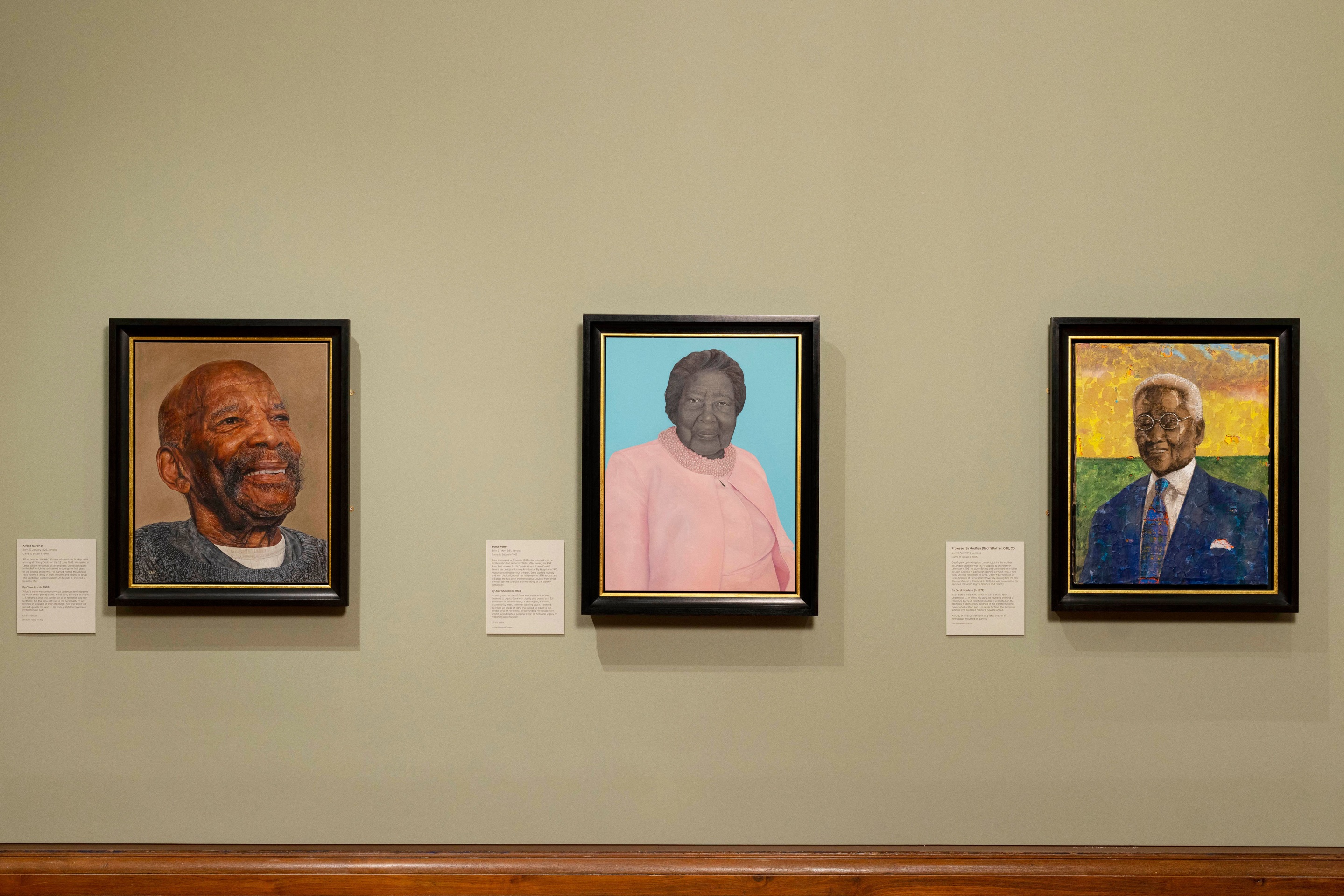 Derek Fordjour - Windrush: Portraits of a Pioneering Generation ...