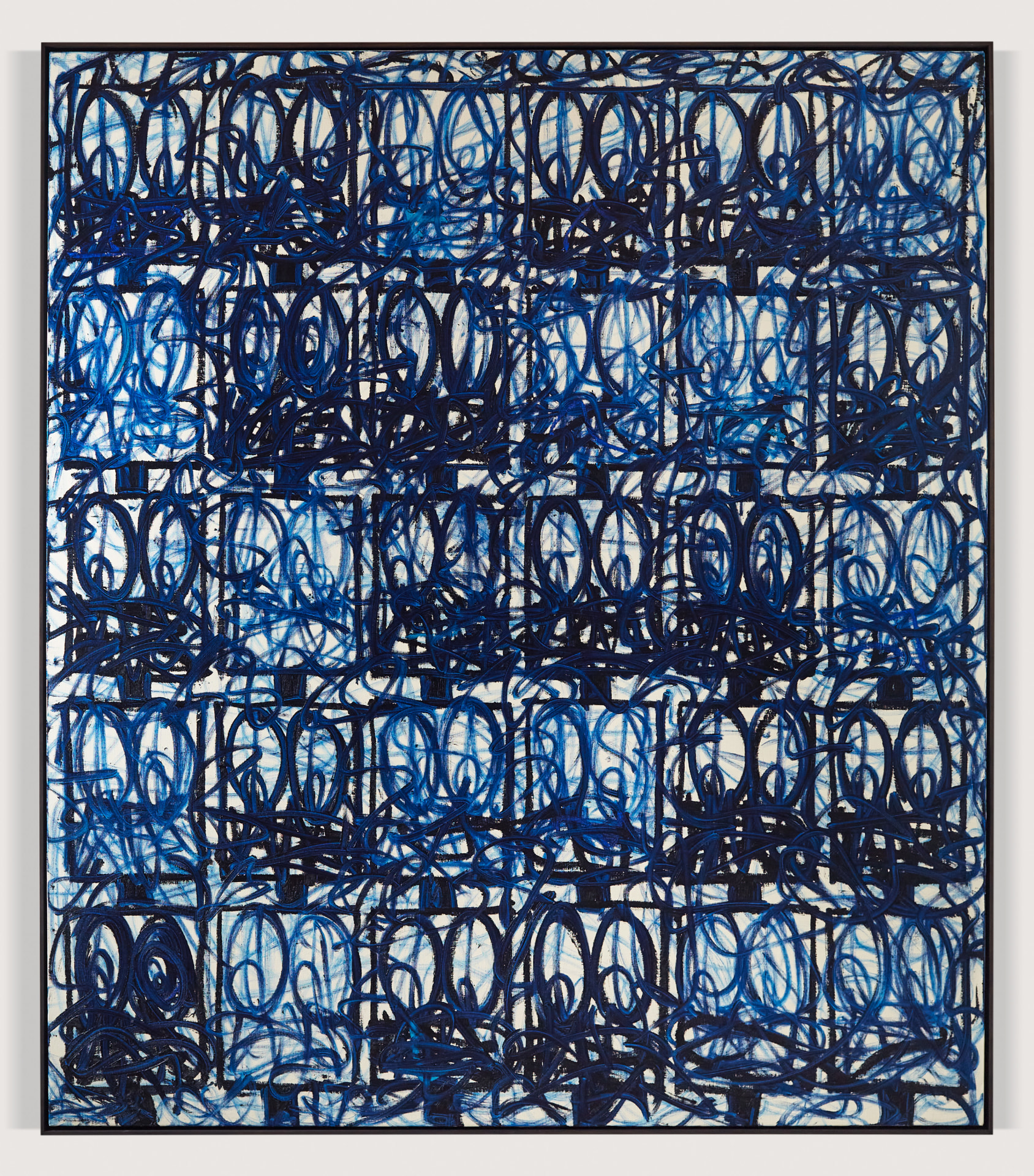 Rashid Johnson - Black and Blue - Exhibitions - David Kordansky Gallery