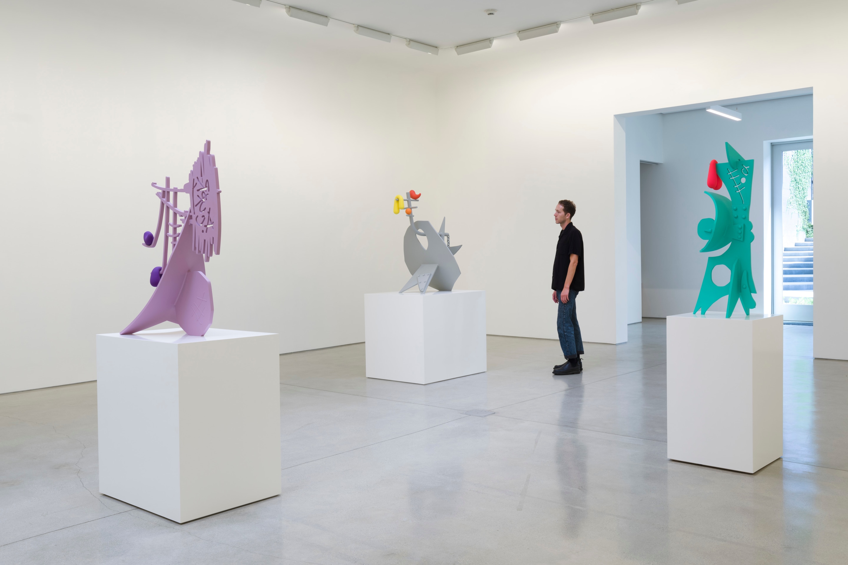 Aaron Curry - Metal Plastic Paint - Exhibitions - David Kordansky Gallery