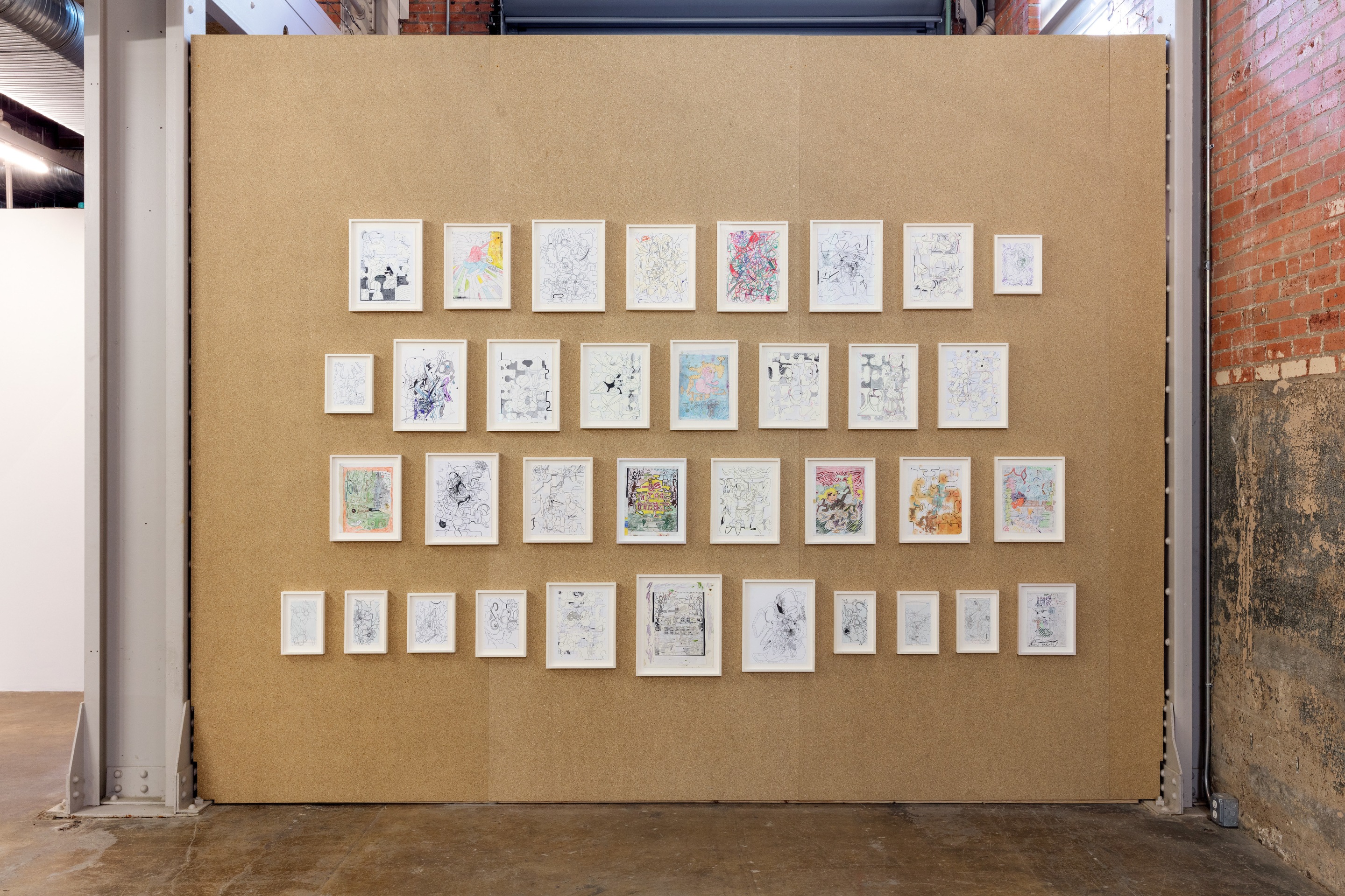 Michael Williams - Drawings - Public Exhibitions - David Kordansky Gallery