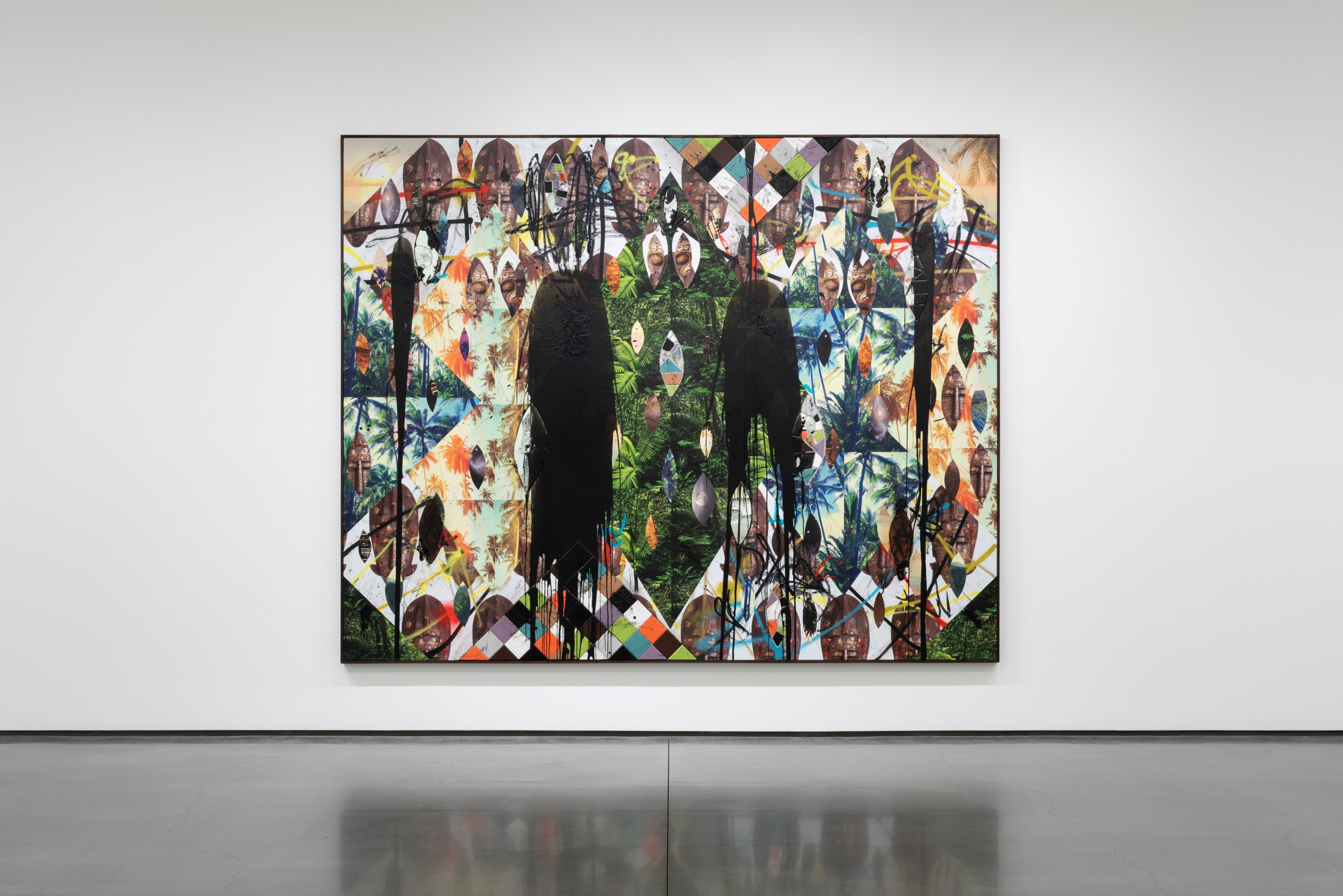 Rashid Johnson - The Hikers - Public Exhibitions - David Kordansky Gallery