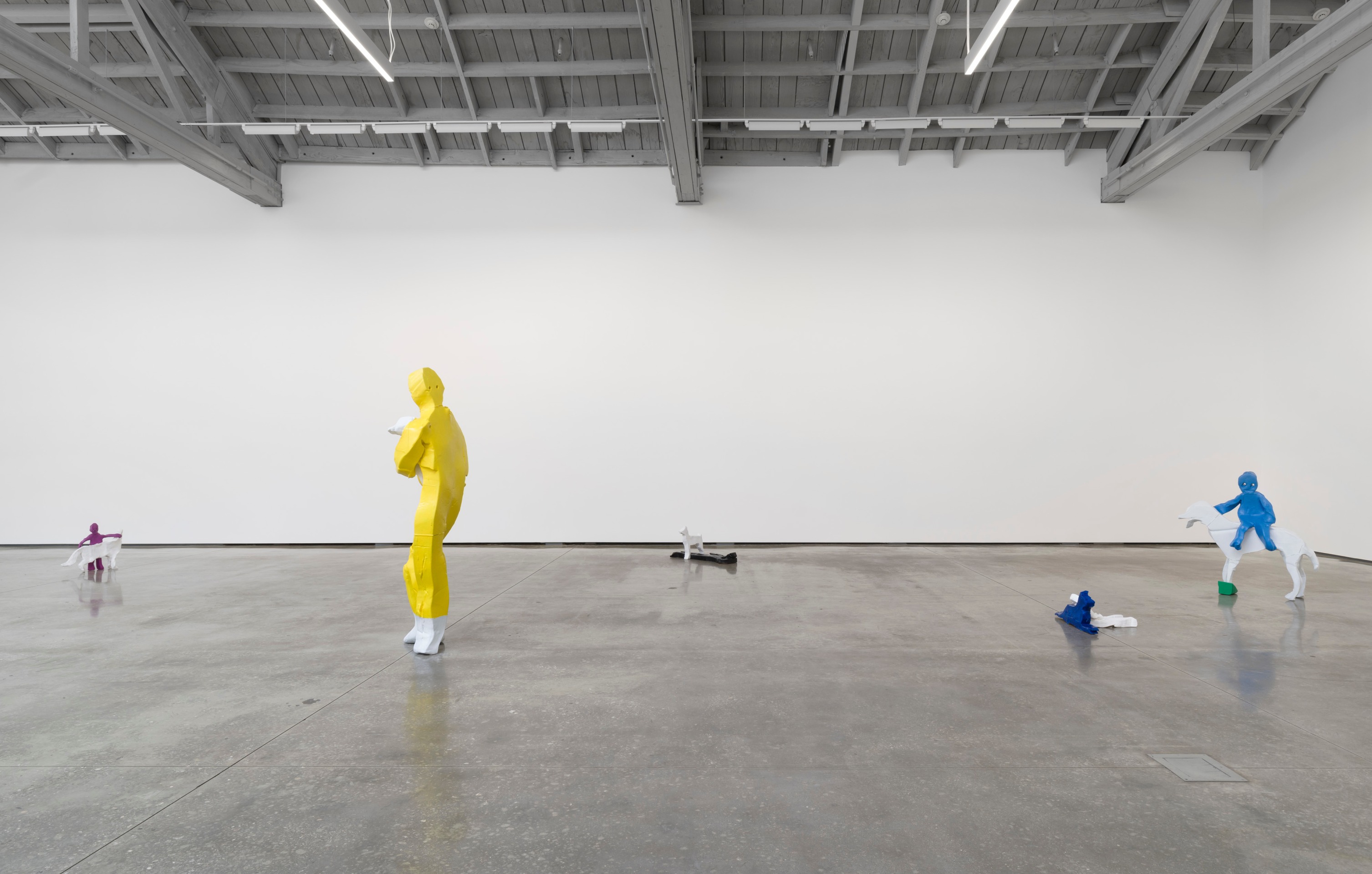 Valentin Carron - Barking Panting Sighs Heavenly - Exhibitions - David ...