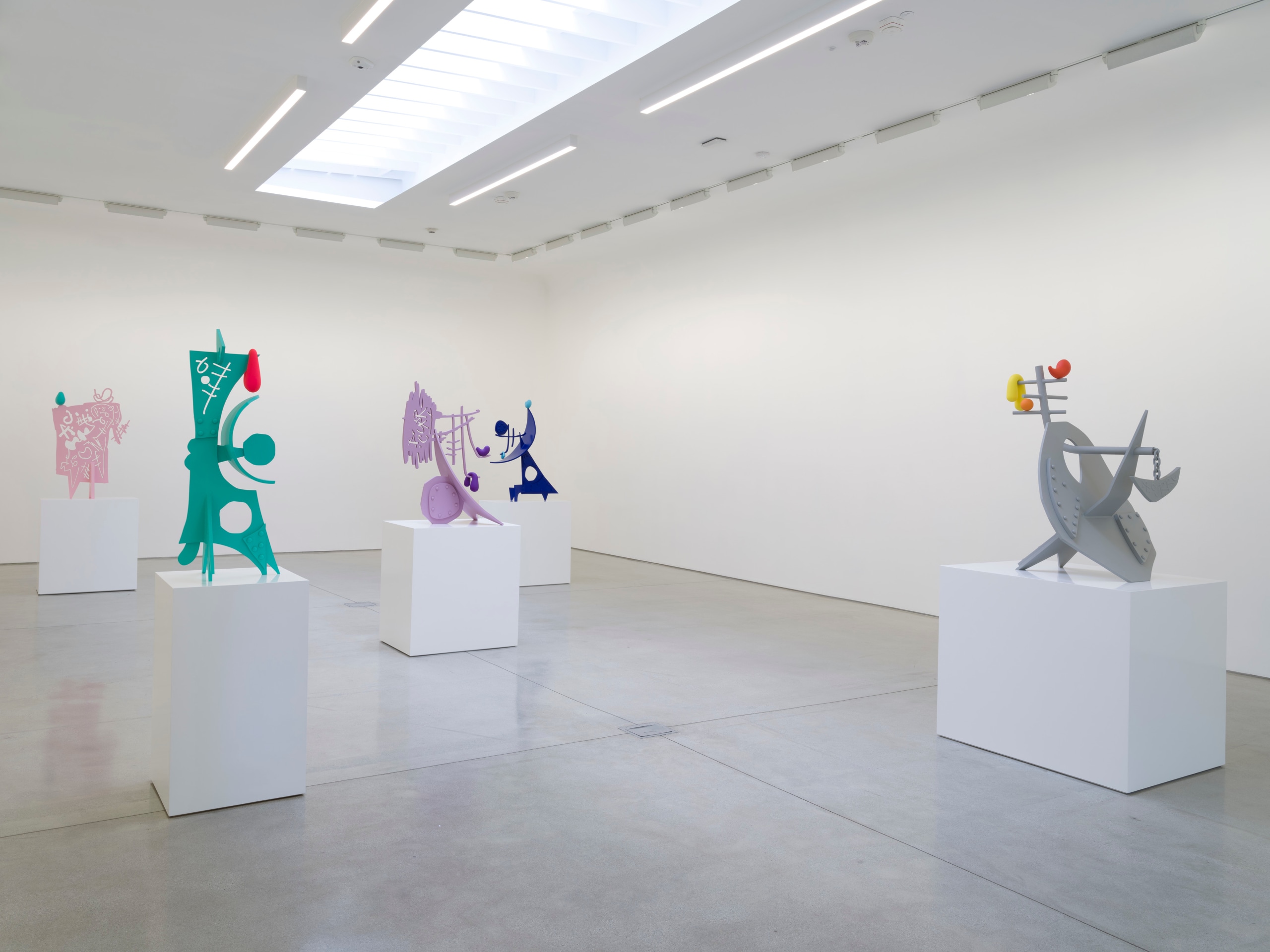 Aaron Curry - Metal Plastic Paint - Exhibitions - David Kordansky Gallery