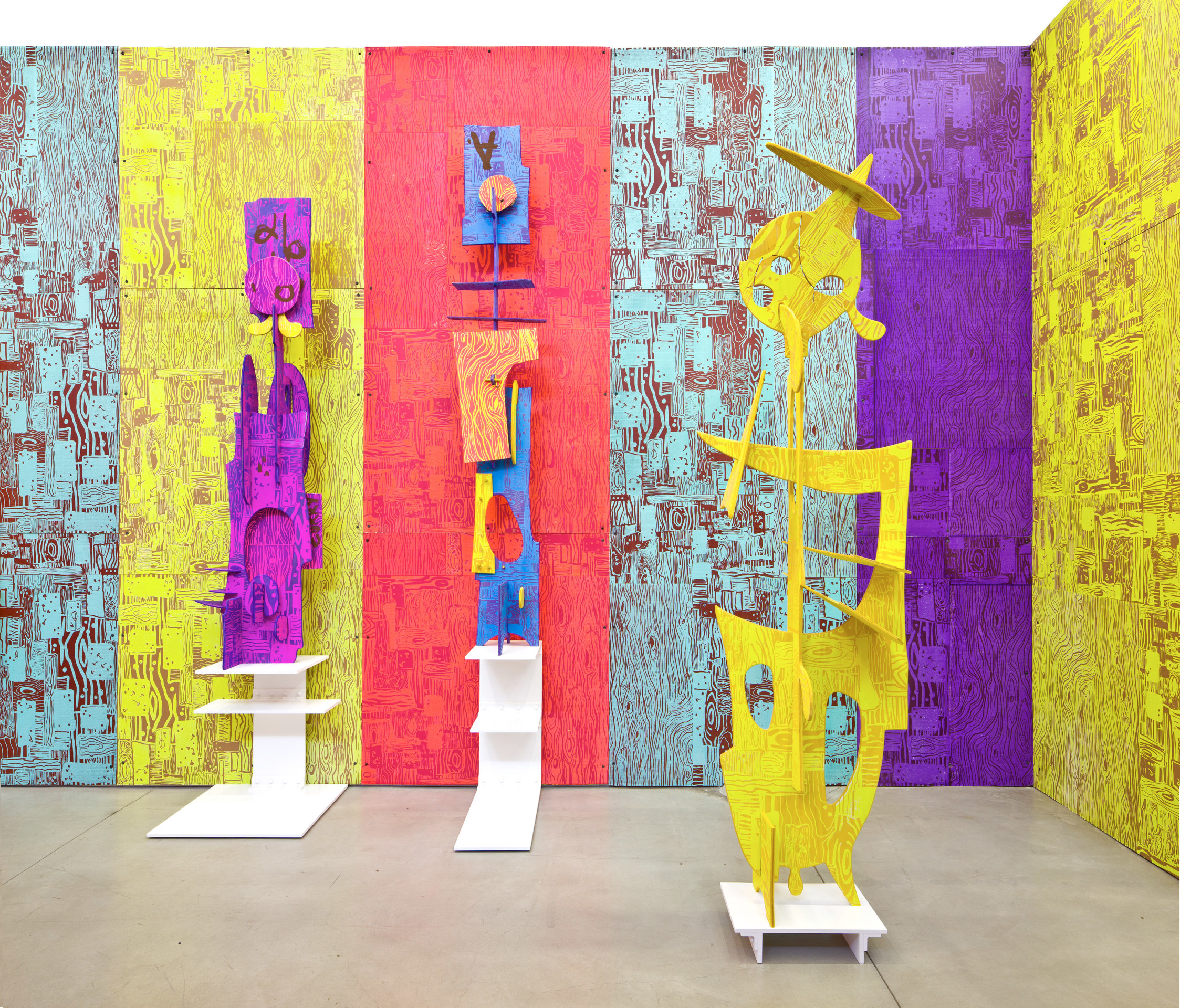 Aaron Curry & Richard Hawkins - Cornfabulation - Exhibitions - David ...