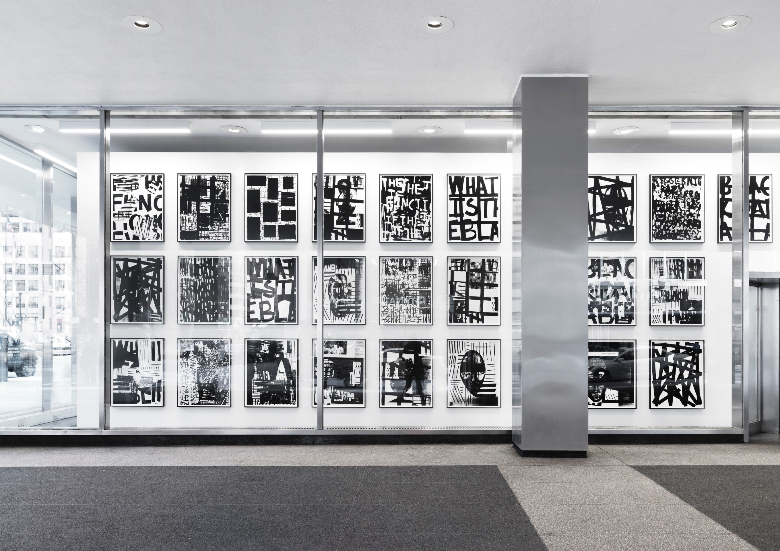 Adam Pendleton - what a day was this - Public Exhibitions - David ...