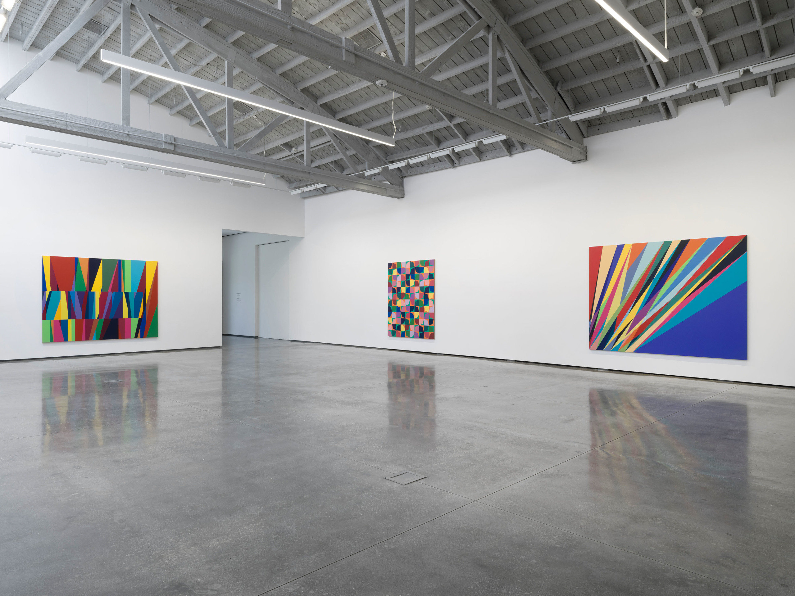 Odili Donald Odita - Degrees of Separation - Exhibitions - David ...
