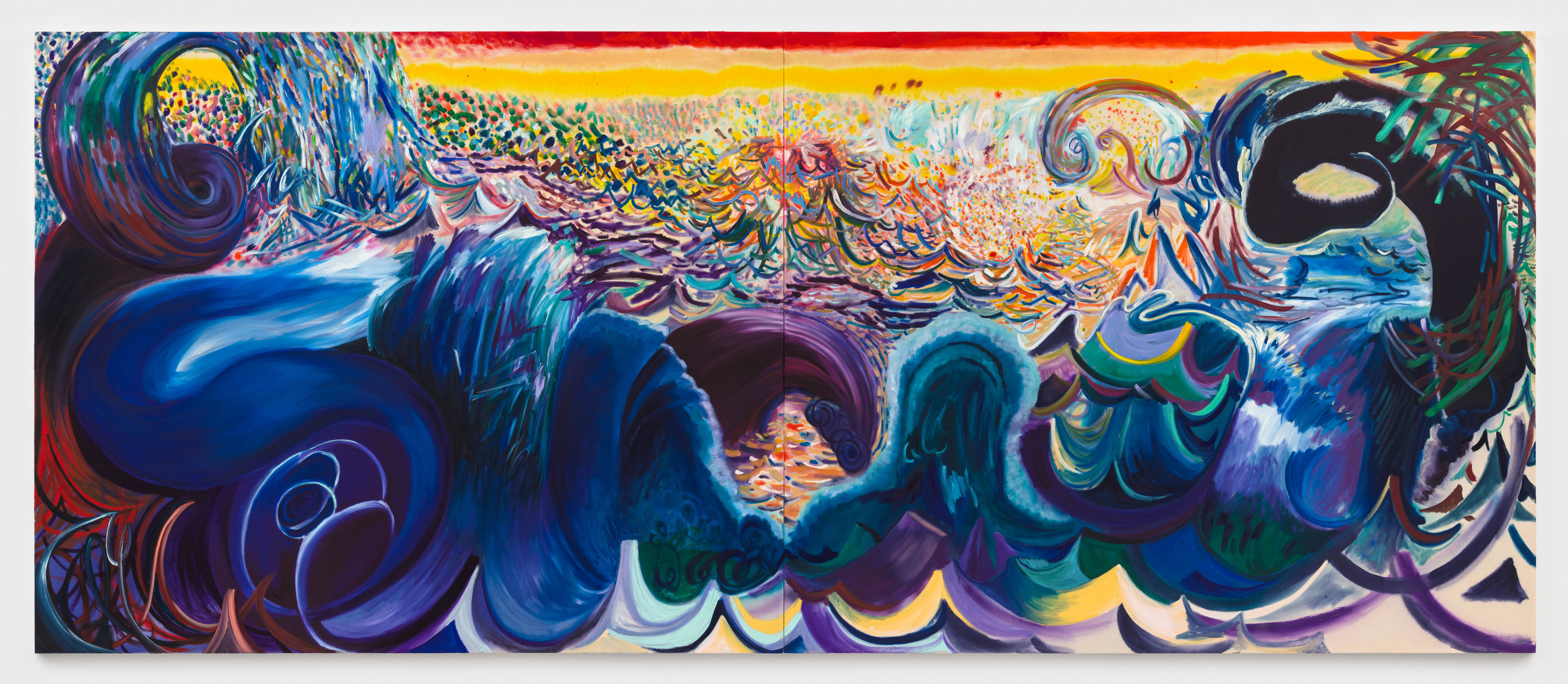 Shara Hughes - Light the Dark - Exhibitions - David Kordansky Gallery