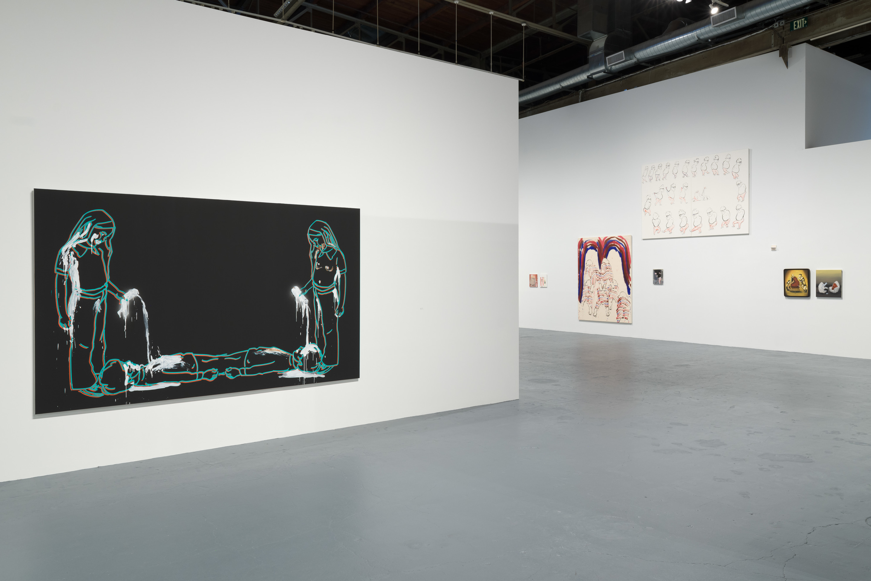 Tala Madani - Biscuits - Public Exhibitions - David Kordansky Gallery