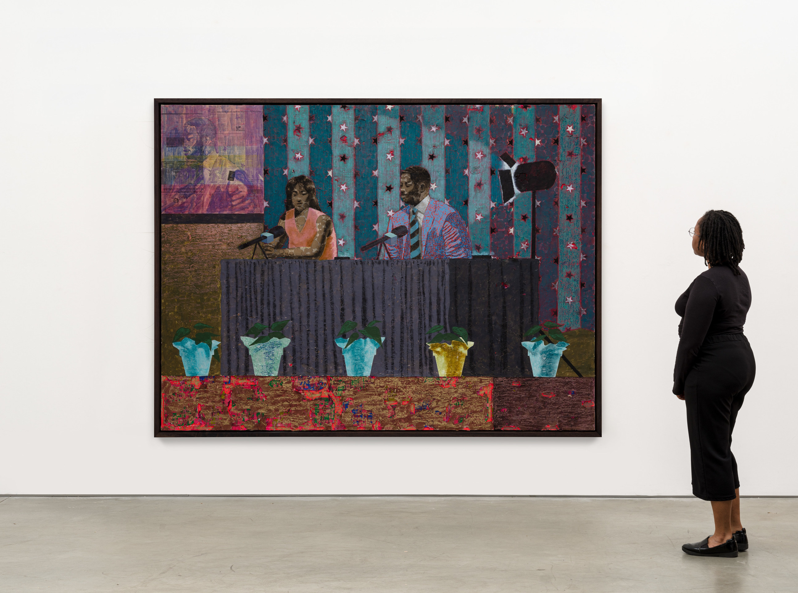 Derek Fordjour - Magic, Mystery & Legerdemain - Exhibitions - David ...