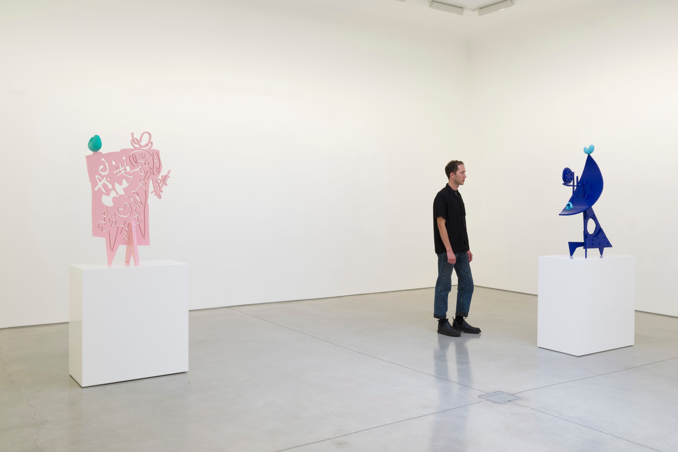 Aaron Curry - Metal Plastic Paint - Exhibitions - David Kordansky Gallery