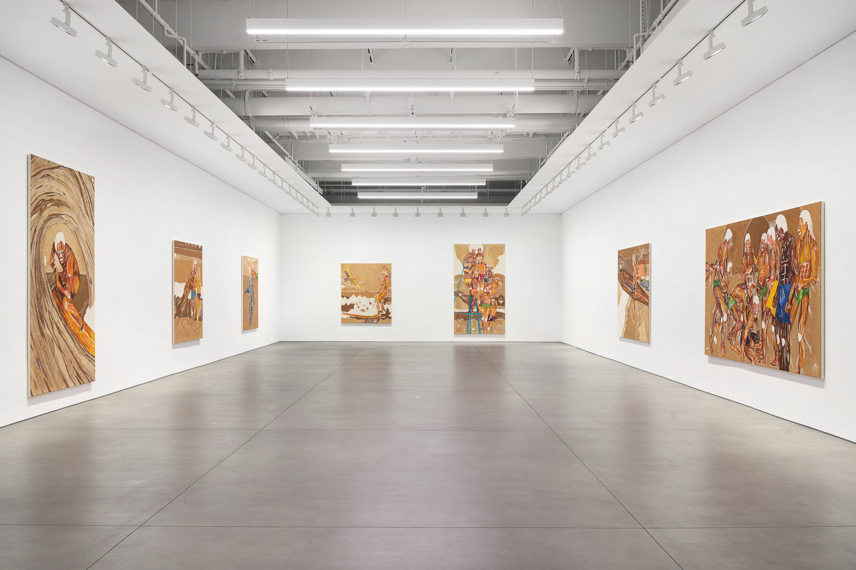 Chase Hall - The Bathers - Exhibitions - David Kordansky Gallery