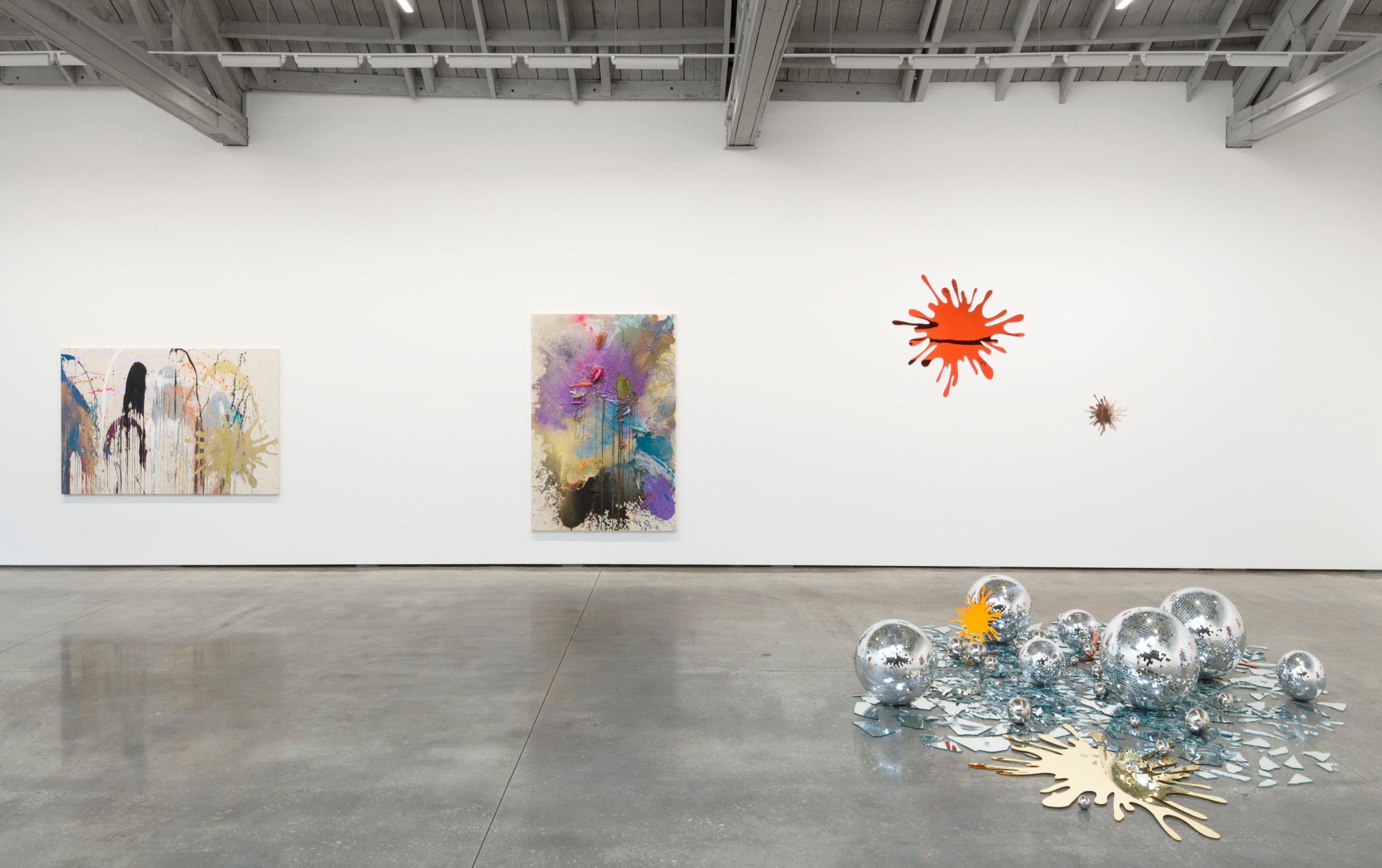 John Armleder - Sh/Ash/Lash/Splash - Exhibitions - David Kordansky Gallery