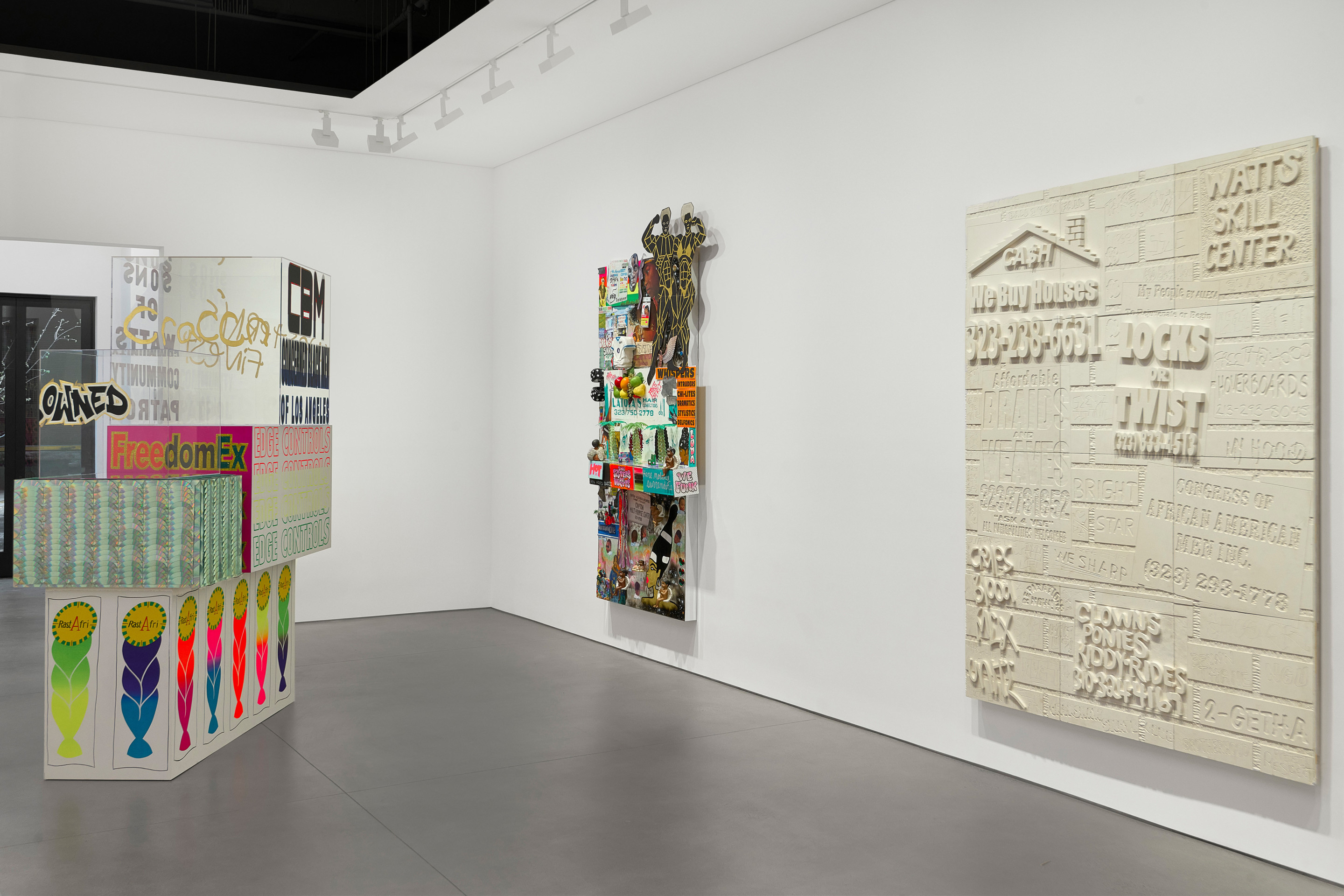 Lauren Halsey - - Exhibitions - David Kordansky Gallery